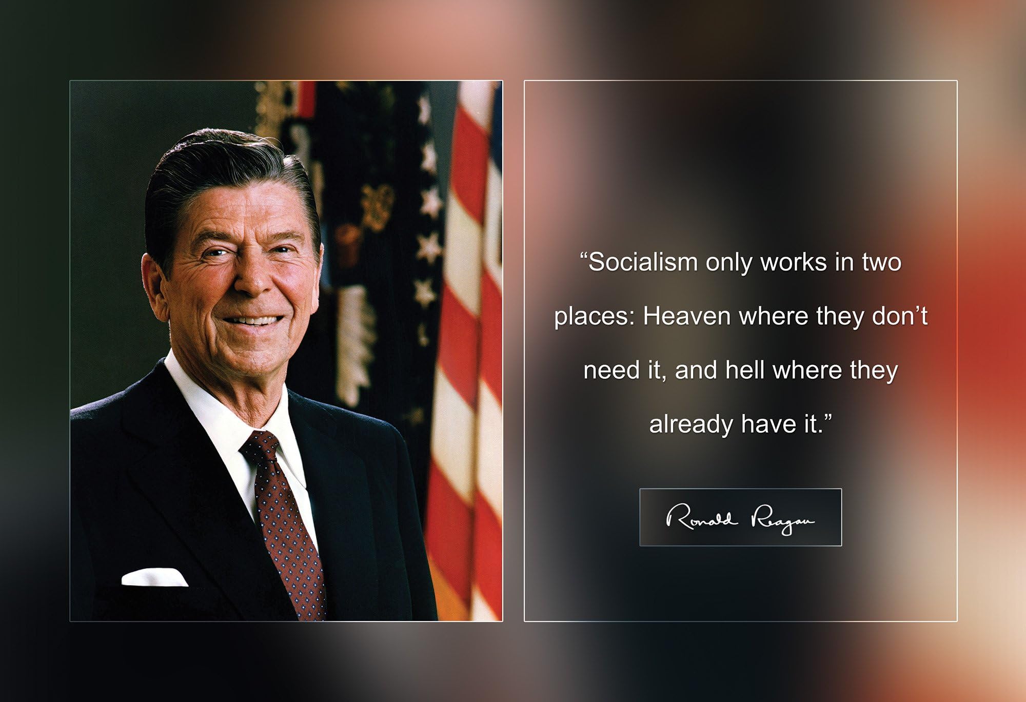 Amazon.com: Ronald Reagan Inspirational Quotes: We must reject the idea ...