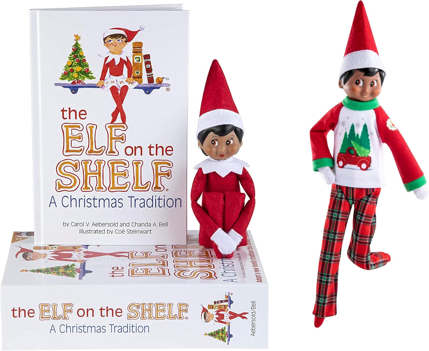 Amazon.com: Elf on the Shelf - Brown Eyed Girl Scout Elf & Claus ...