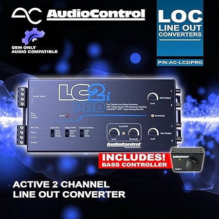Amazon.com: AudioControl LC7i Black 6-Channel Line Output Converter ...