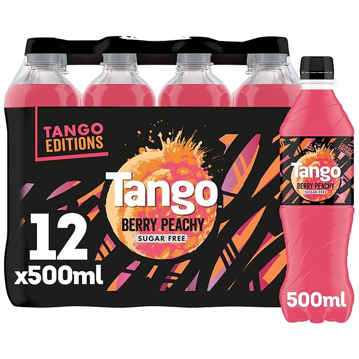 Buy Tango Sugar Free Soft Drink - Tango Berry Peachy, 500 ml (Pack of ...