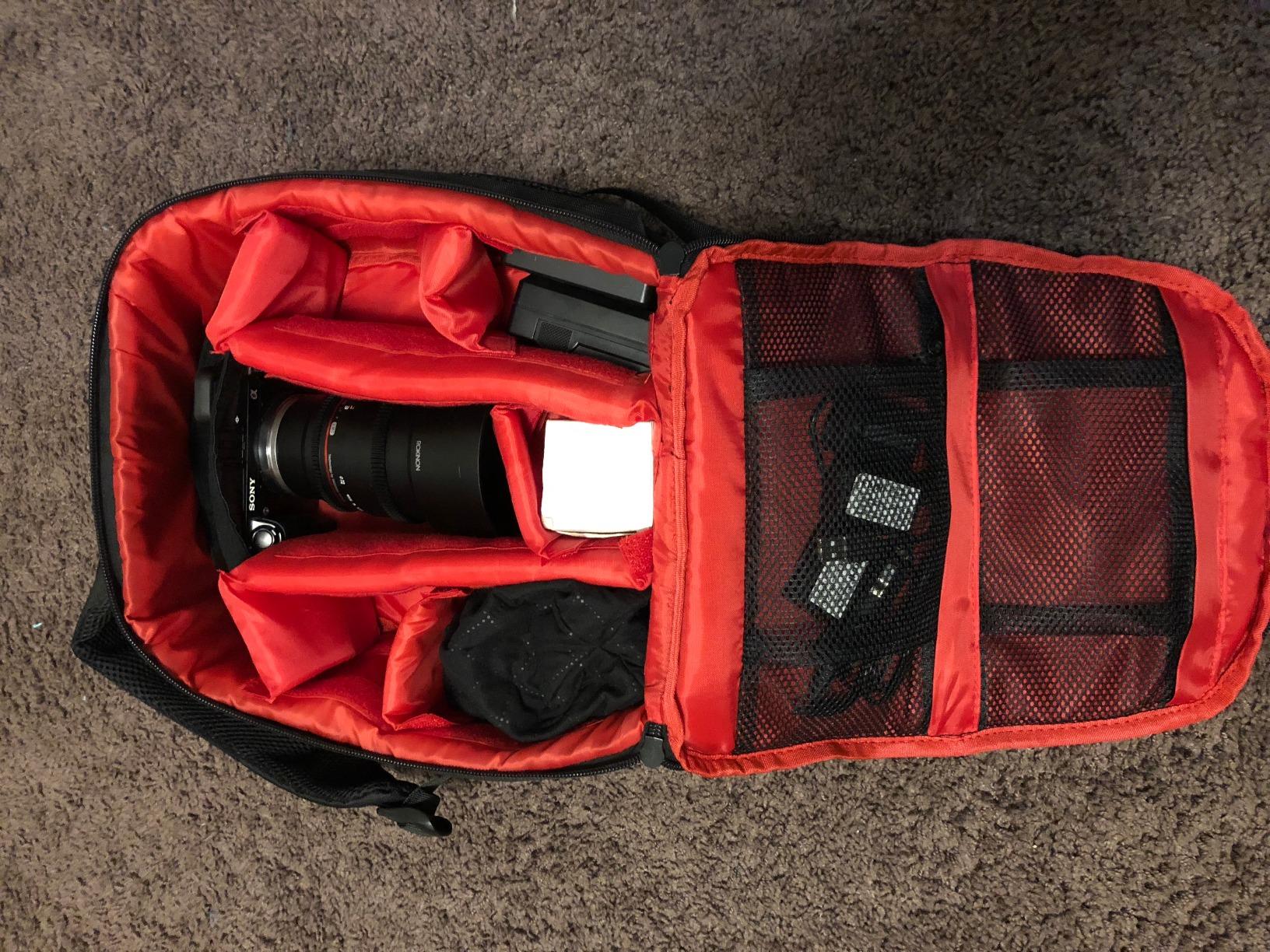 Amazon.com: Powerextra Professional Waterproof small camera backpack ...