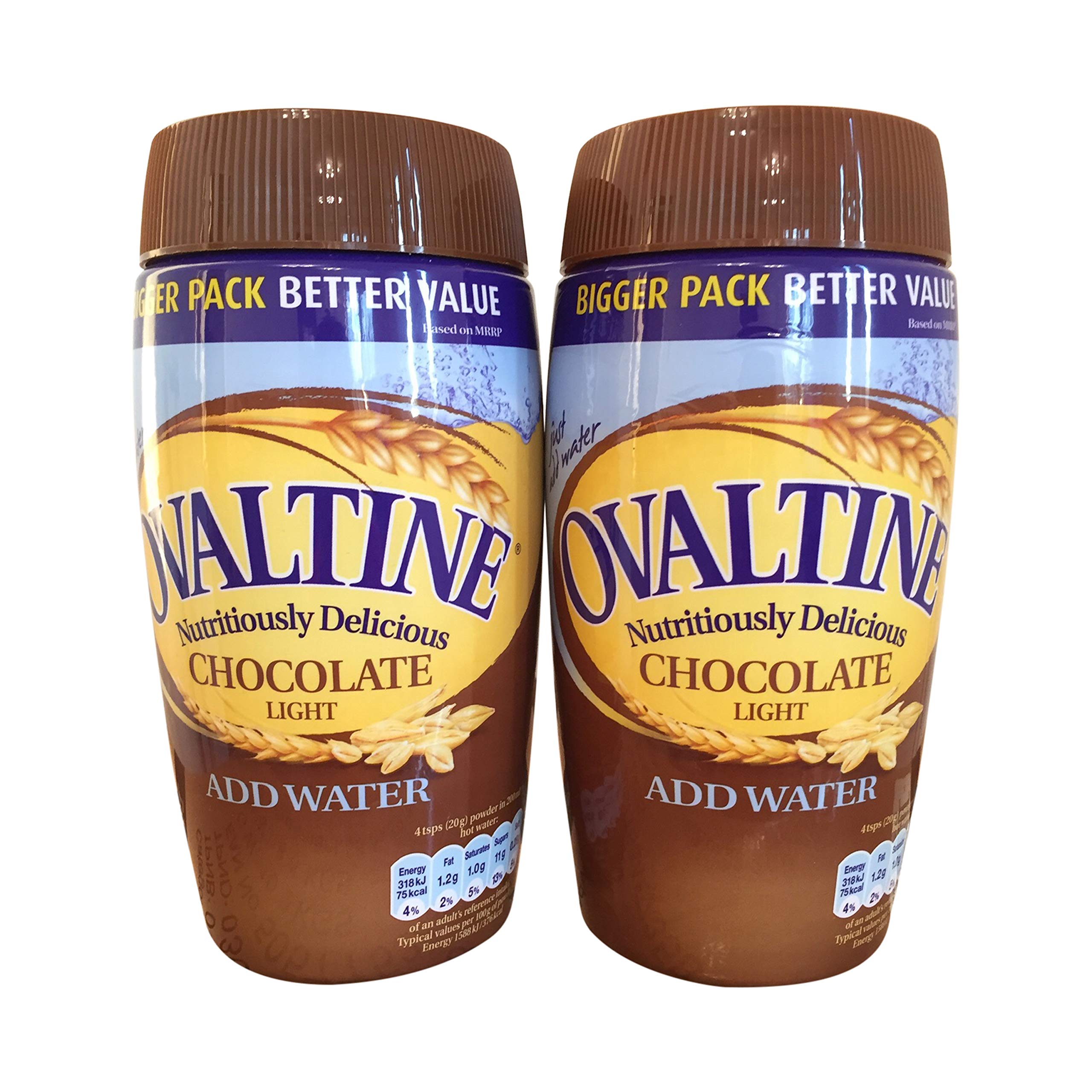 Buy Ovaltine Chocolate Light 500g Bundle Set! 2 Packs of 500g Ovaltine ...