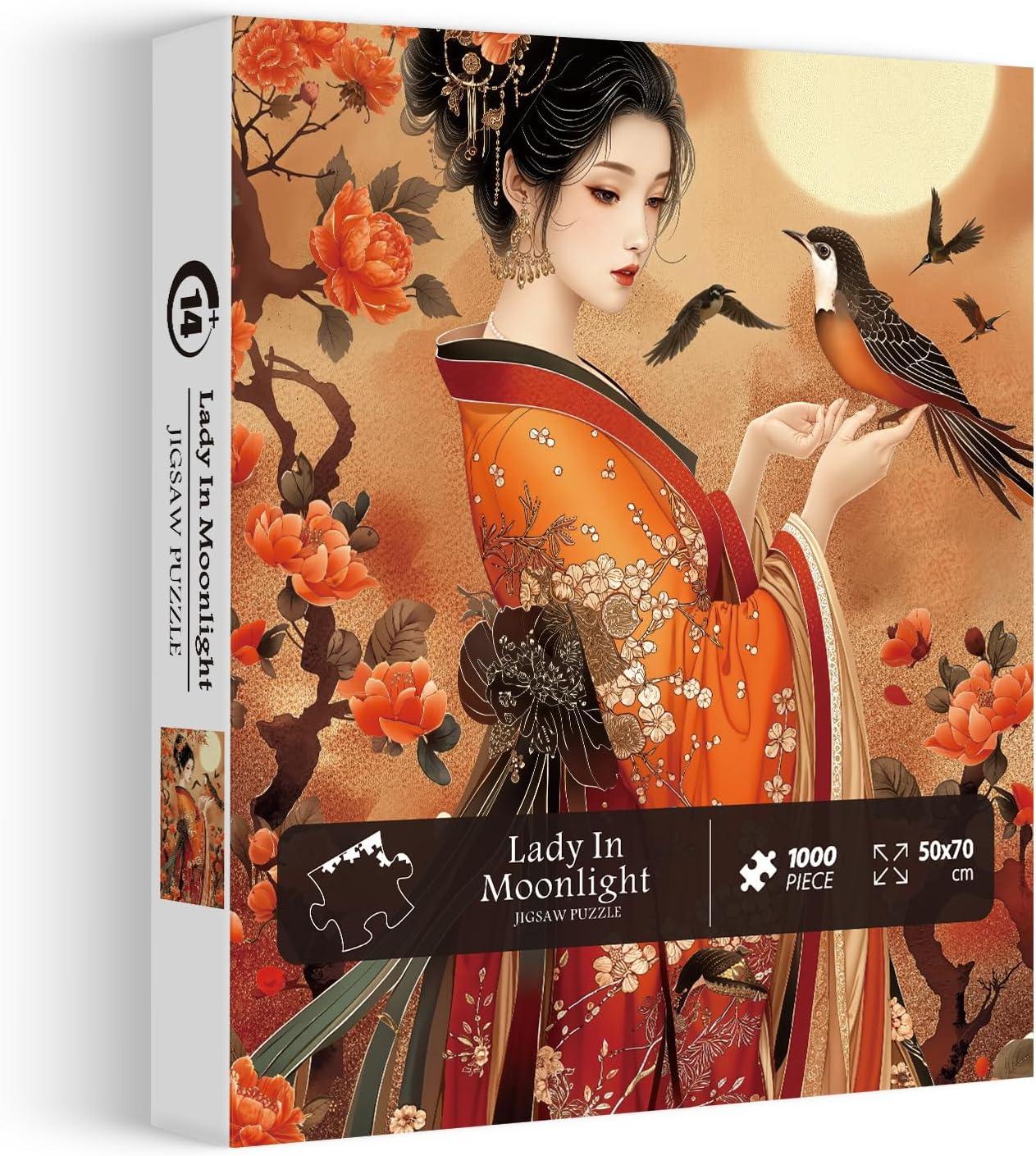 Amazon.com: Japanese Geisha Puzzles for Adults 1000 Pieces, PICKFORU ...