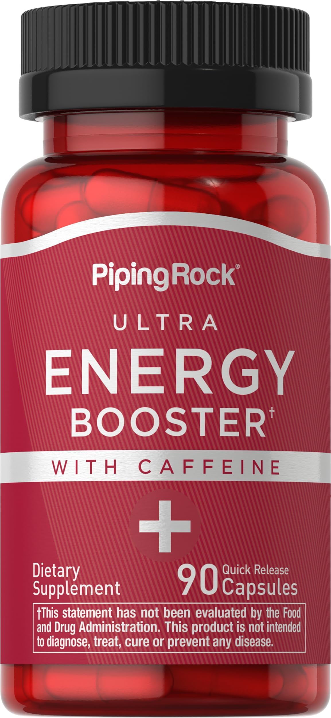 Amazon.com: Piping Rock Energy Supplement with Caffeine | 90 Capsules ...