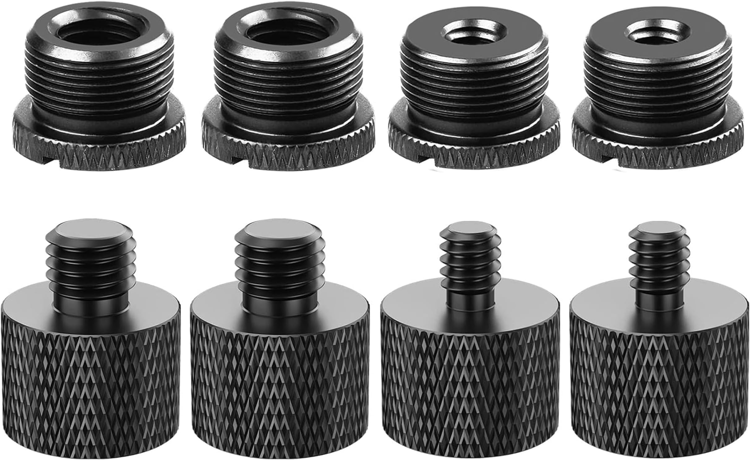 Amazon.com: Rigych 5/8 to 1/4 Mic Screw Thread Adapter 4 Pcs Mic Screw ...