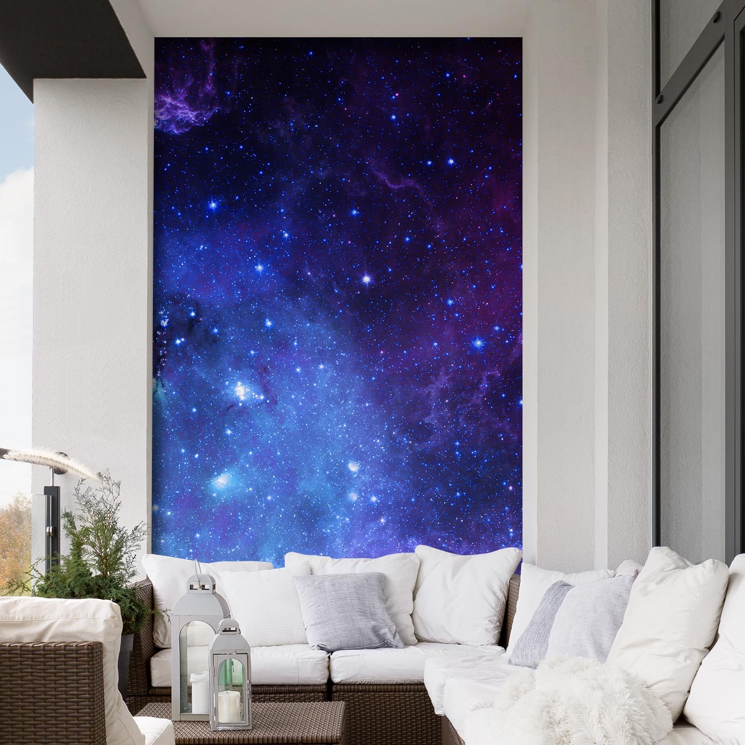 Amazon.com: SIGNFORD Wall Mural Galaxy Removable Wallpaper Wall Sticker ...