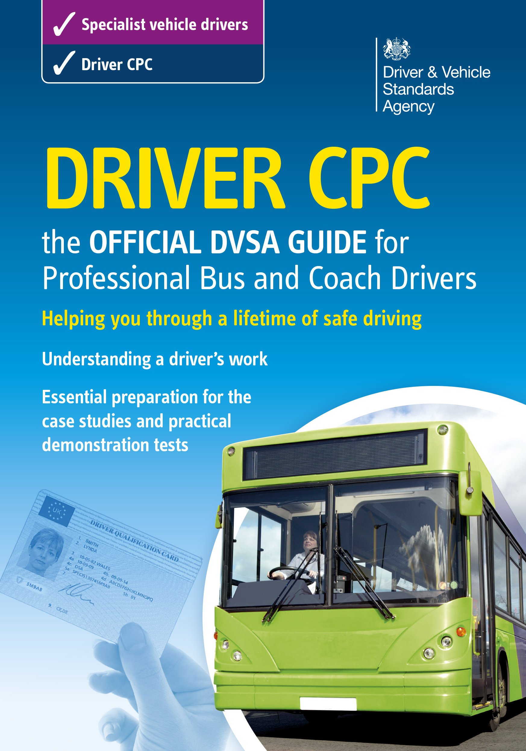 Buy Driver CPC – the official DVSA guide for professional bus and coach ...
