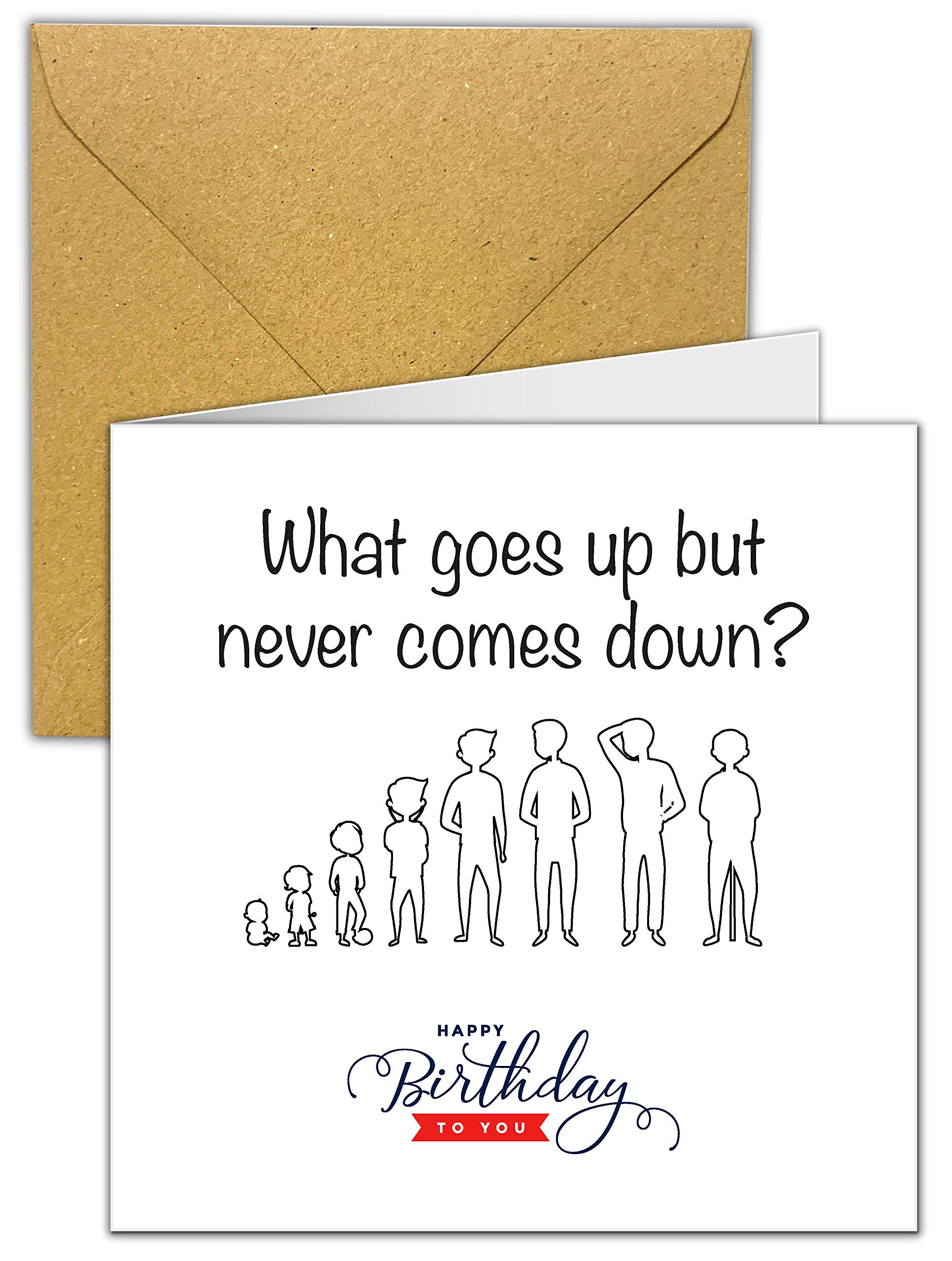 Buy Funny Birthday Cards - Riddle Age - Birthday Card for Him Her ...