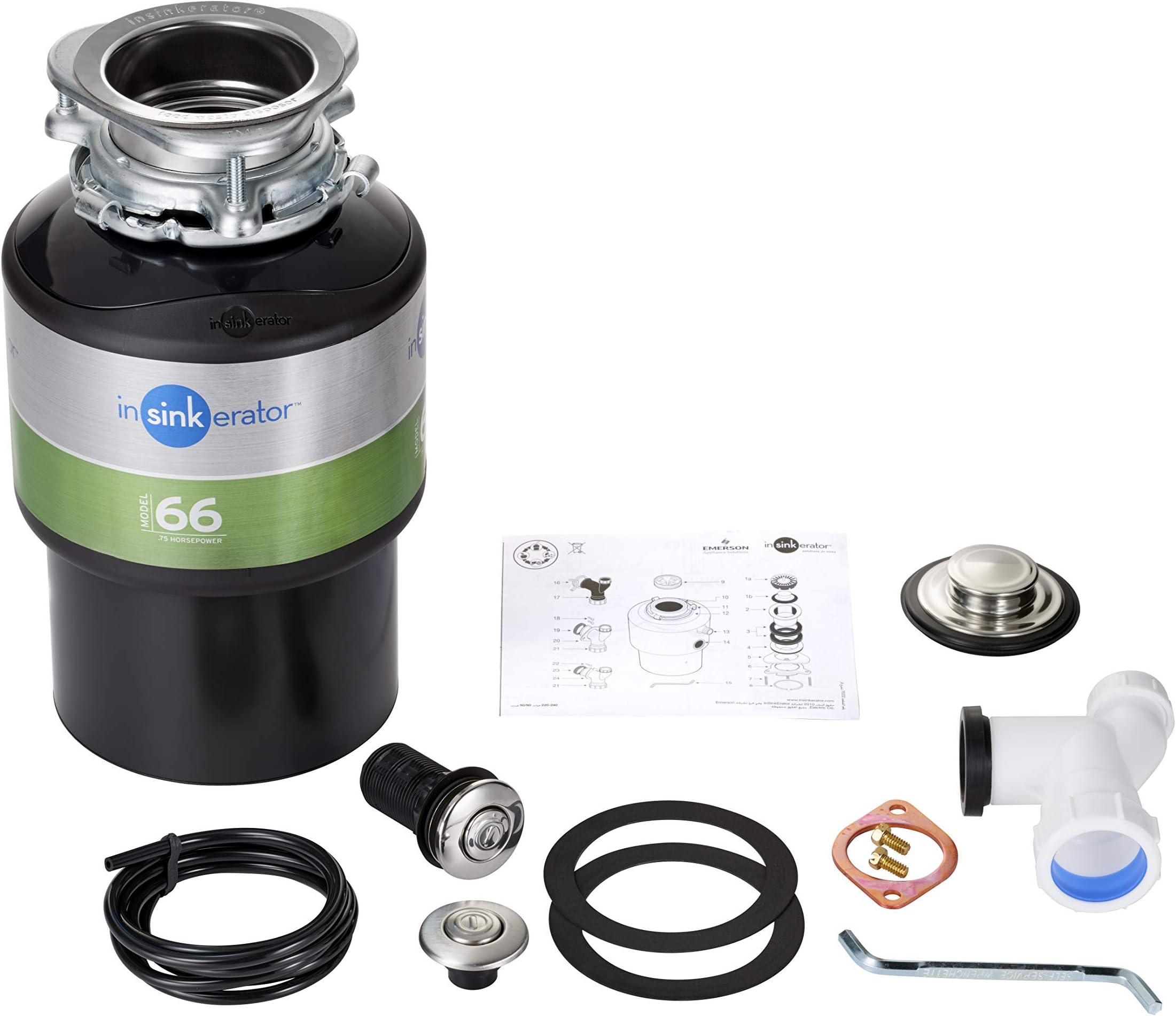 InSinkErator 77970T Küchenabfallentsorger Model 56, 0,55 PS, mit ...