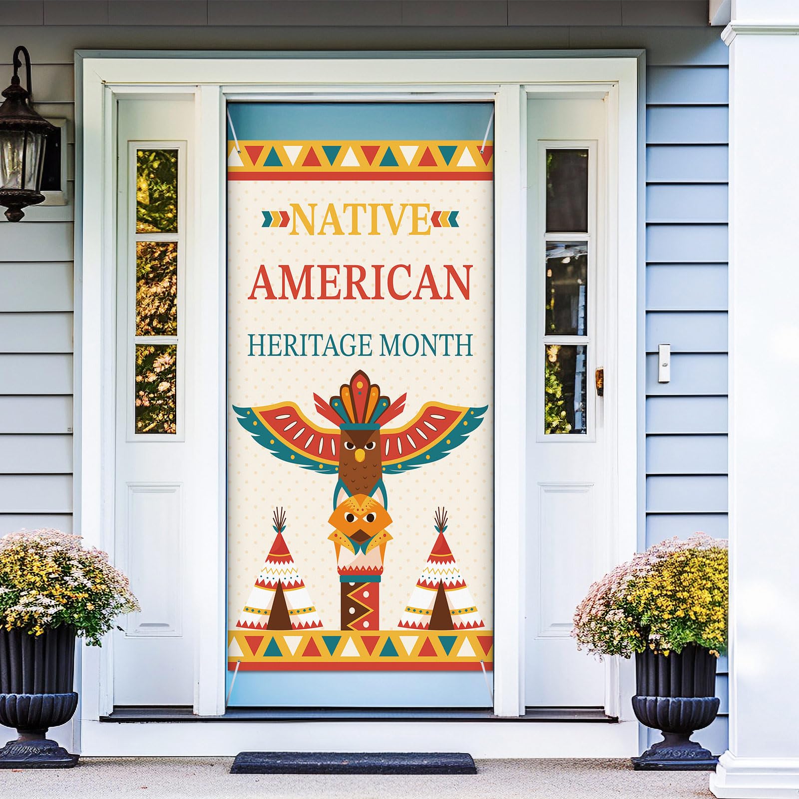 Snapklik.com : 36 X 72 Native American Heritage Month Door Cover ...