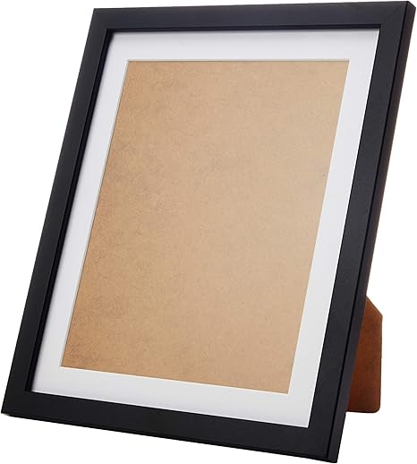 Frame Company Allington Black 12x10 inch Frame With White Mount For ...
