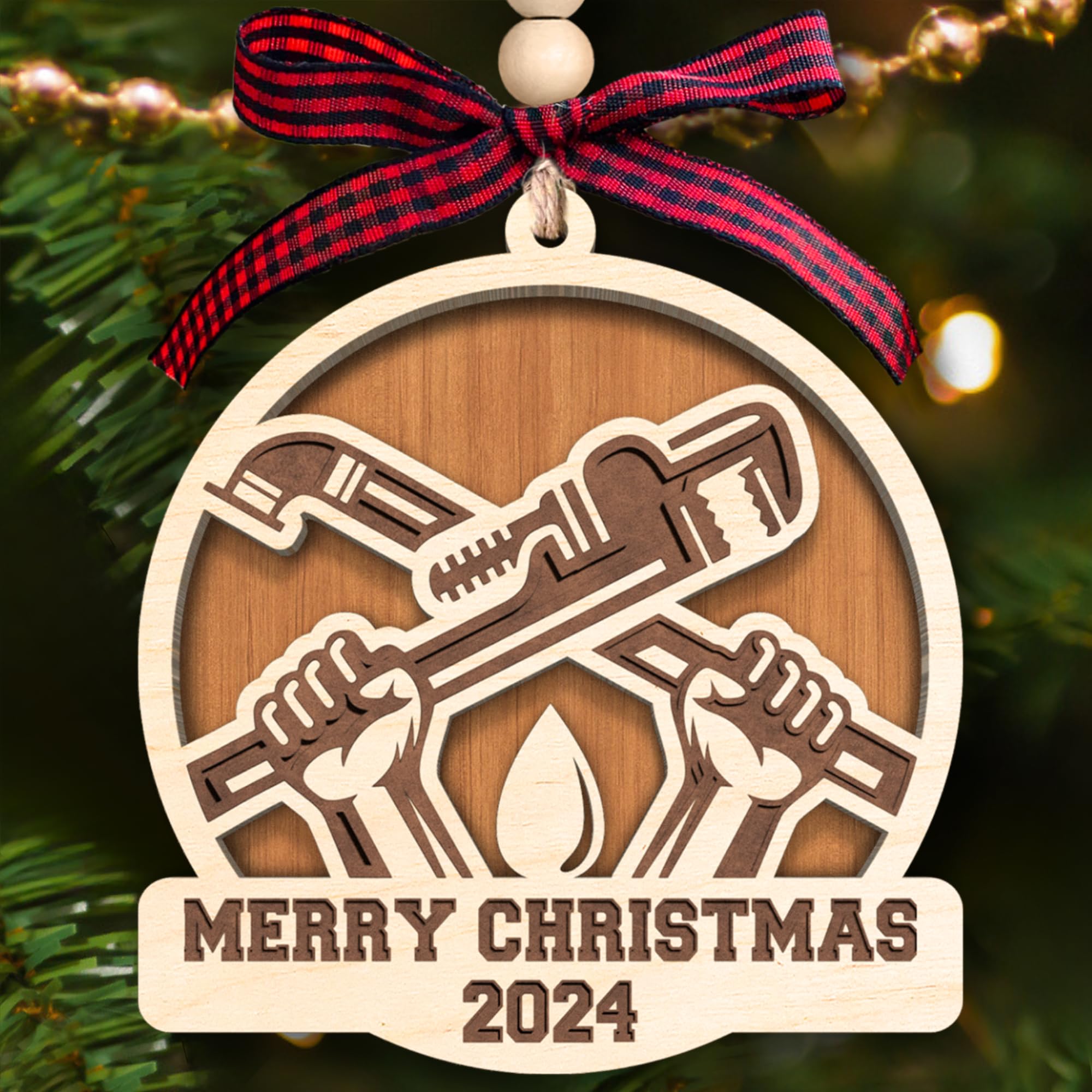 Amazon.com: Plumber Ornaments - Plumber Christmas Ornament - Xmas ...