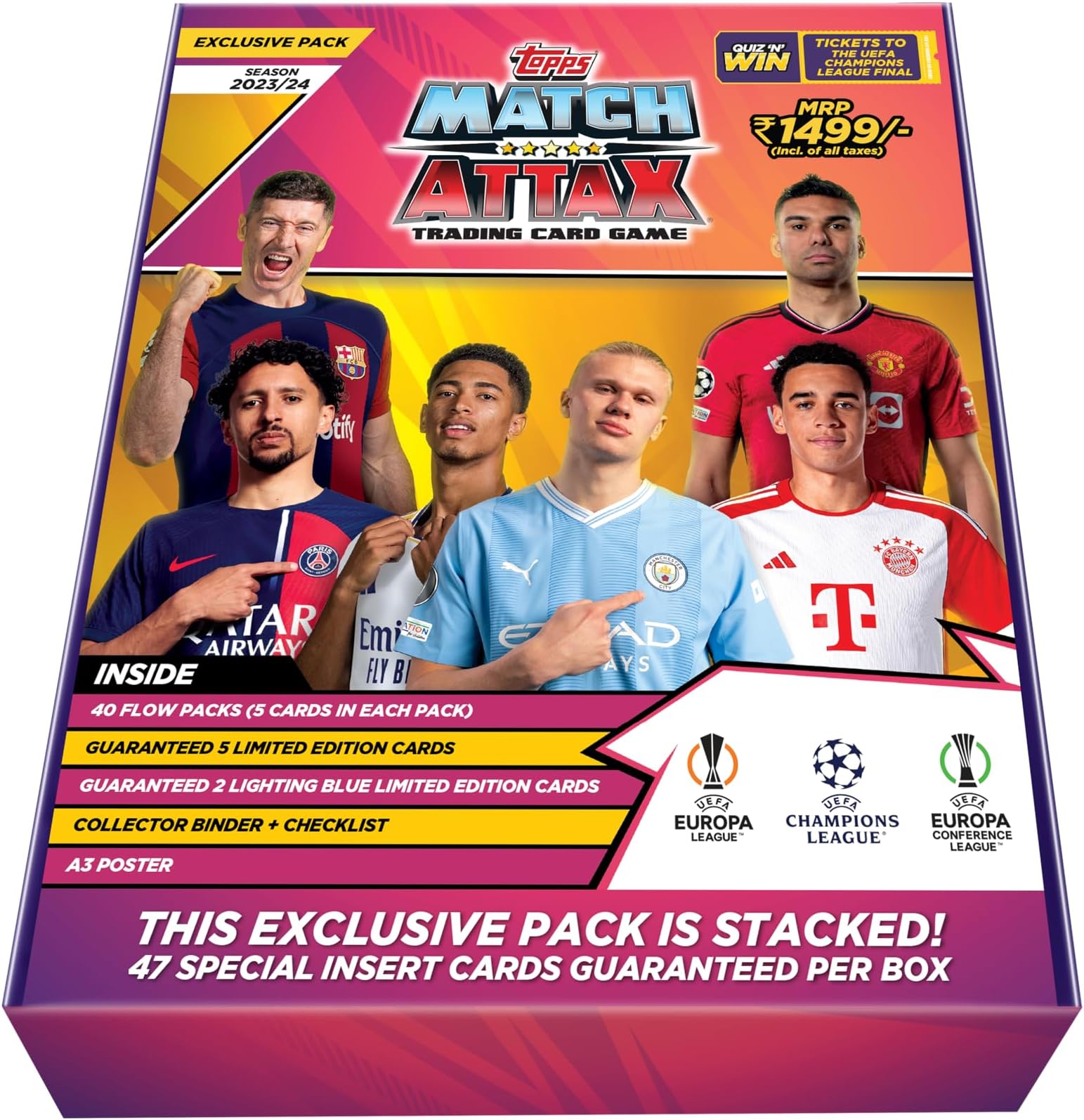 Buy Topps UEFA Champions League Match Attax 23/24 Trading and ...