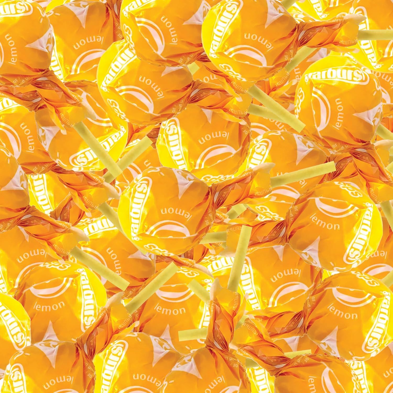 Amazon.com : Lemon Lollipops Bulk 2lb Bag of Yellow Lollipops ...