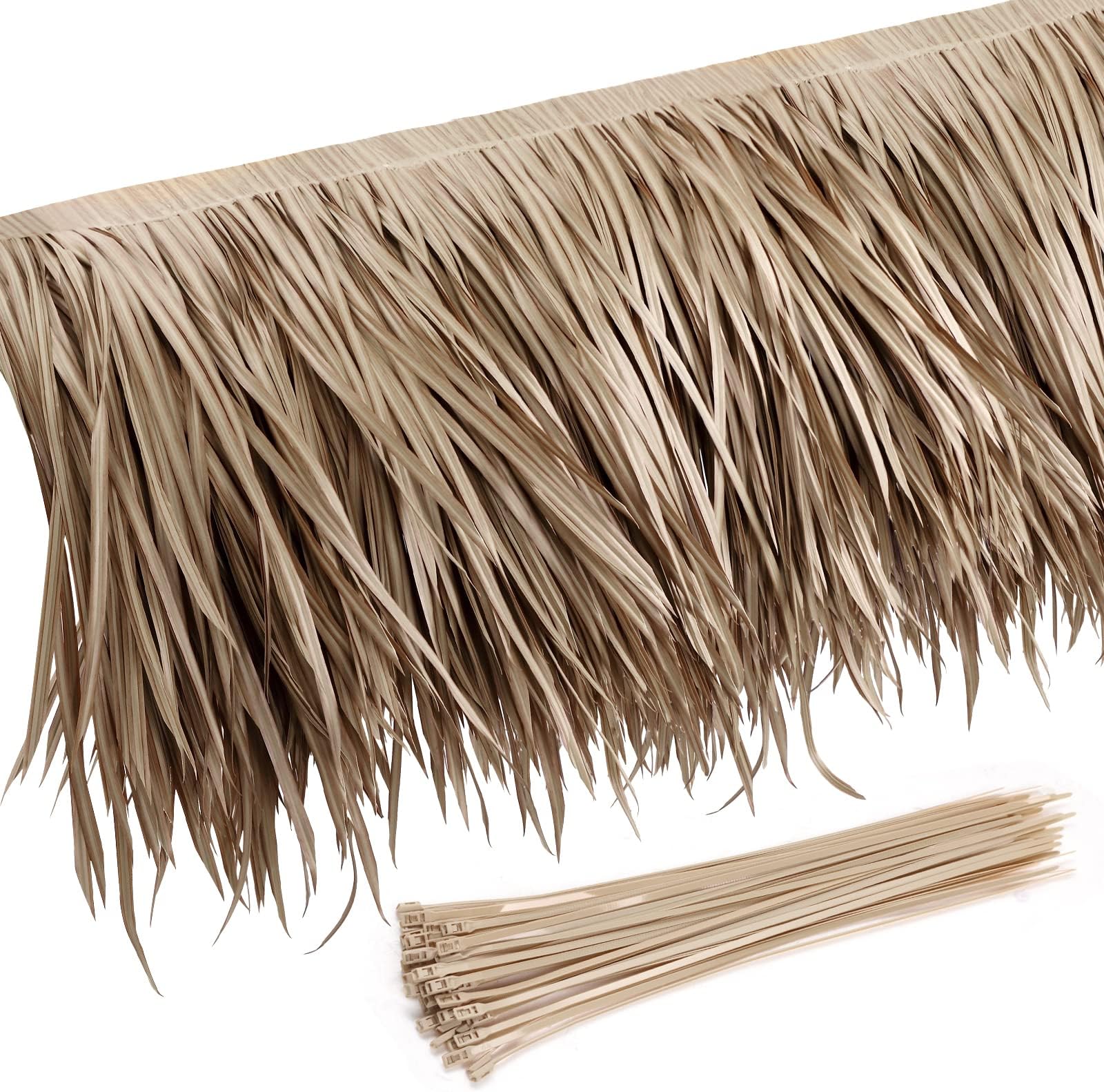 Amazon.com: Wowangce Thatch Roofing for Tiki Bar Mexican Tiki Hut Grass ...