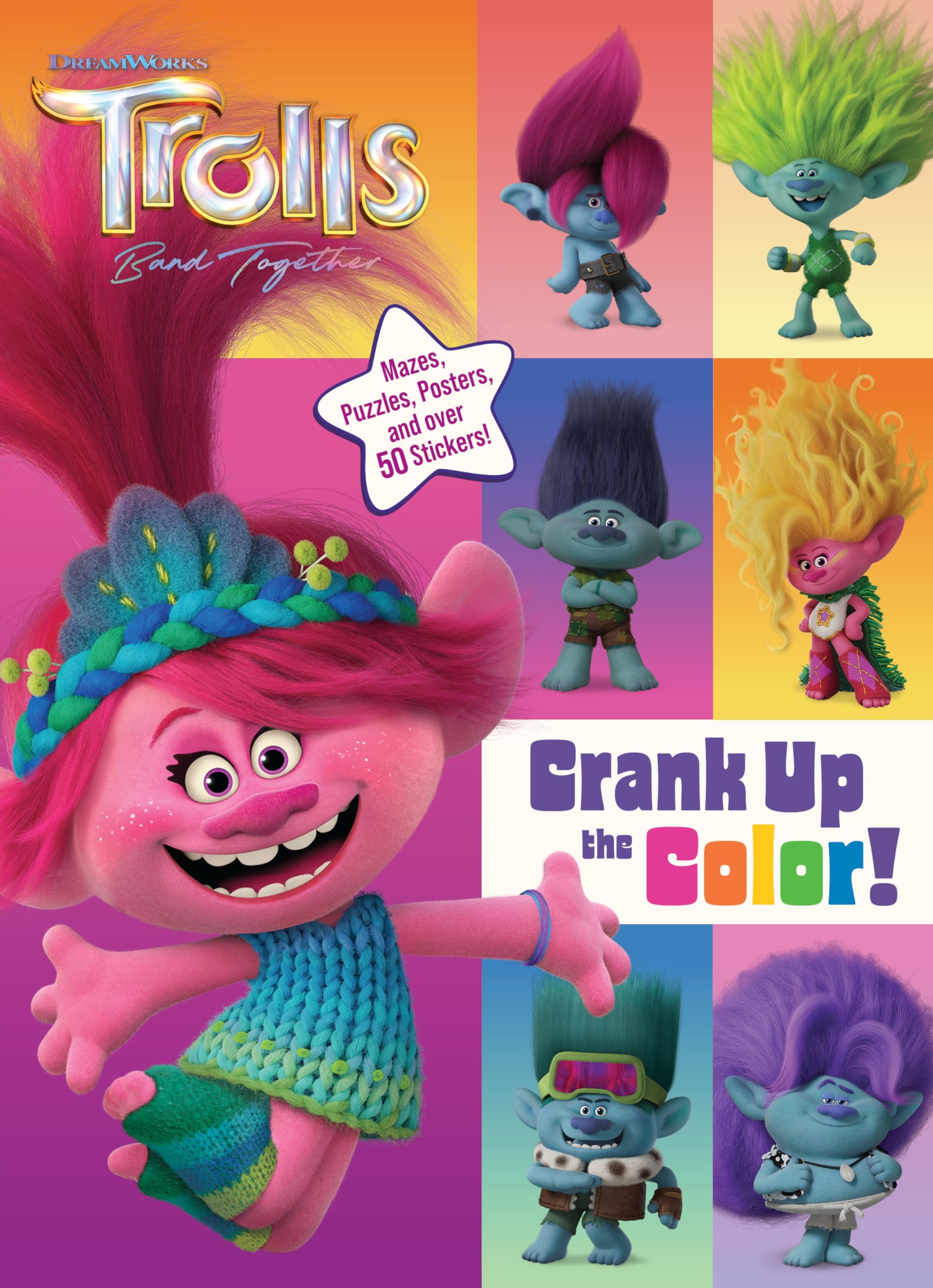 Trolls Band Together: Crank Up the Color! (DreamWorks Trolls): Random ...