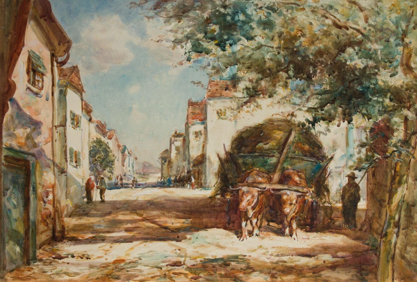 Sulis Fine Art Thomas William Morley (1859-1925) - Signed Watercolour ...