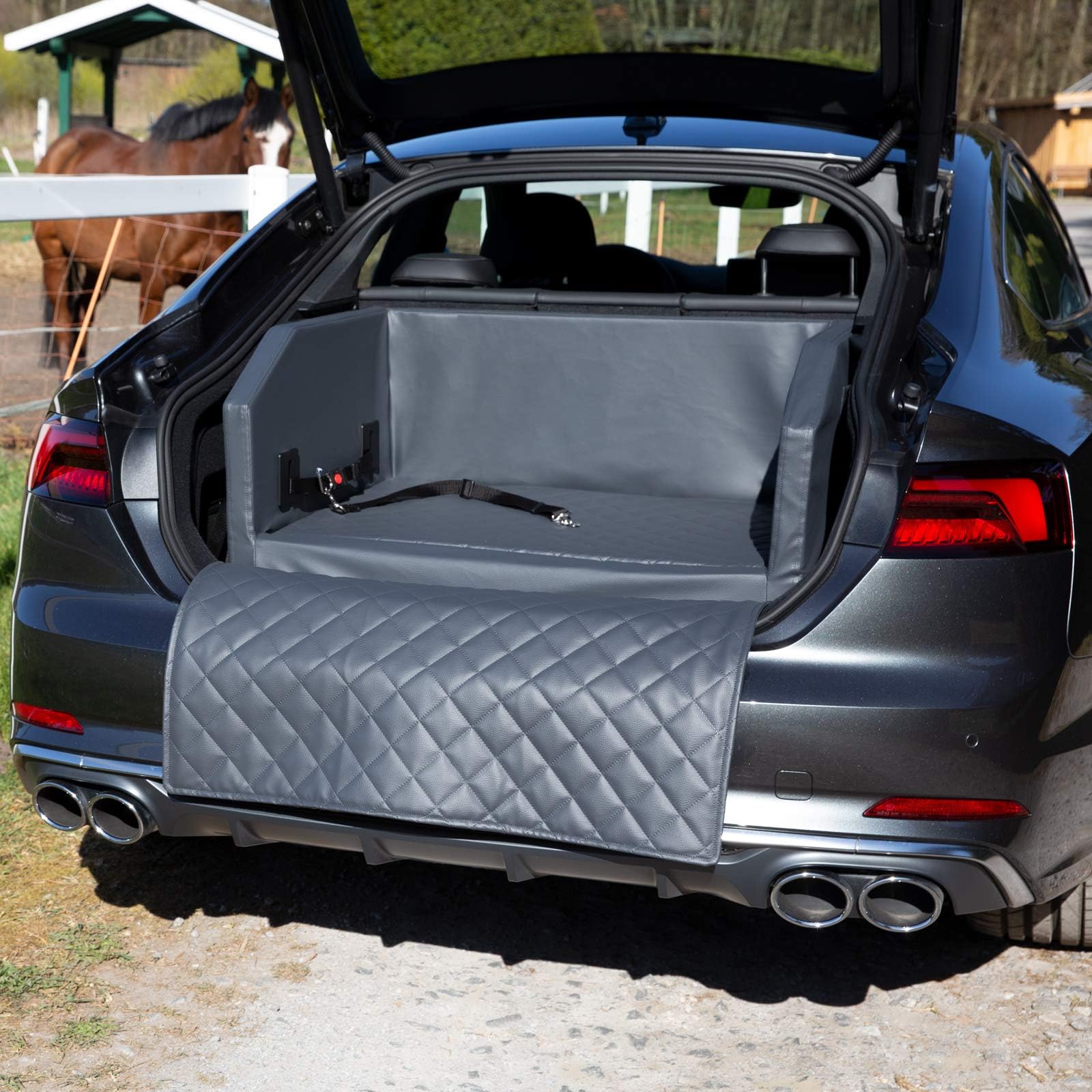 Auto Hundebett, Kofferraum Schutzdecke, Autoschondecke, auf Wunsch mit ...