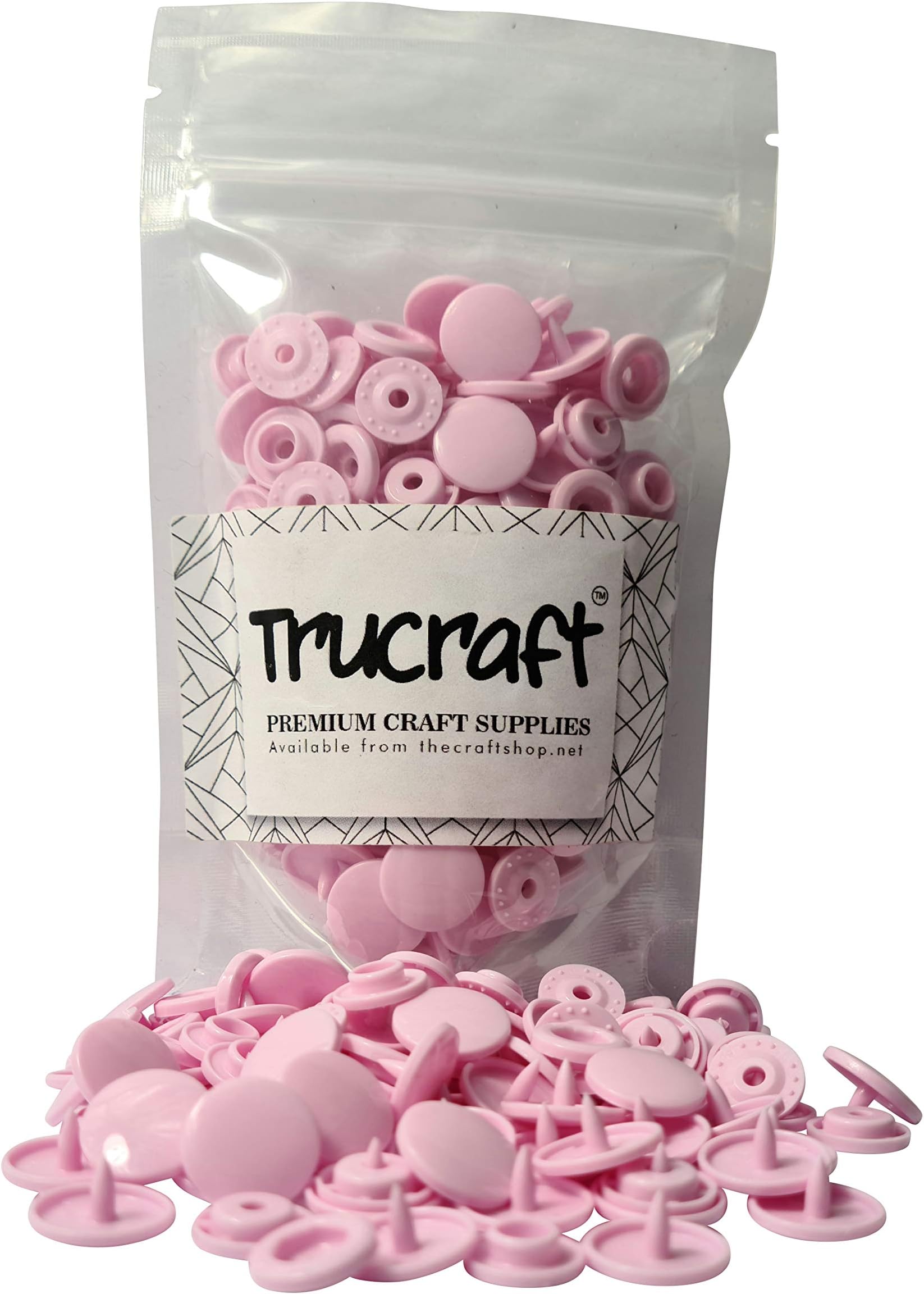 150 Sets KAM Snaps Heart Shaped with Storage Box, Basicon Size 20 ...