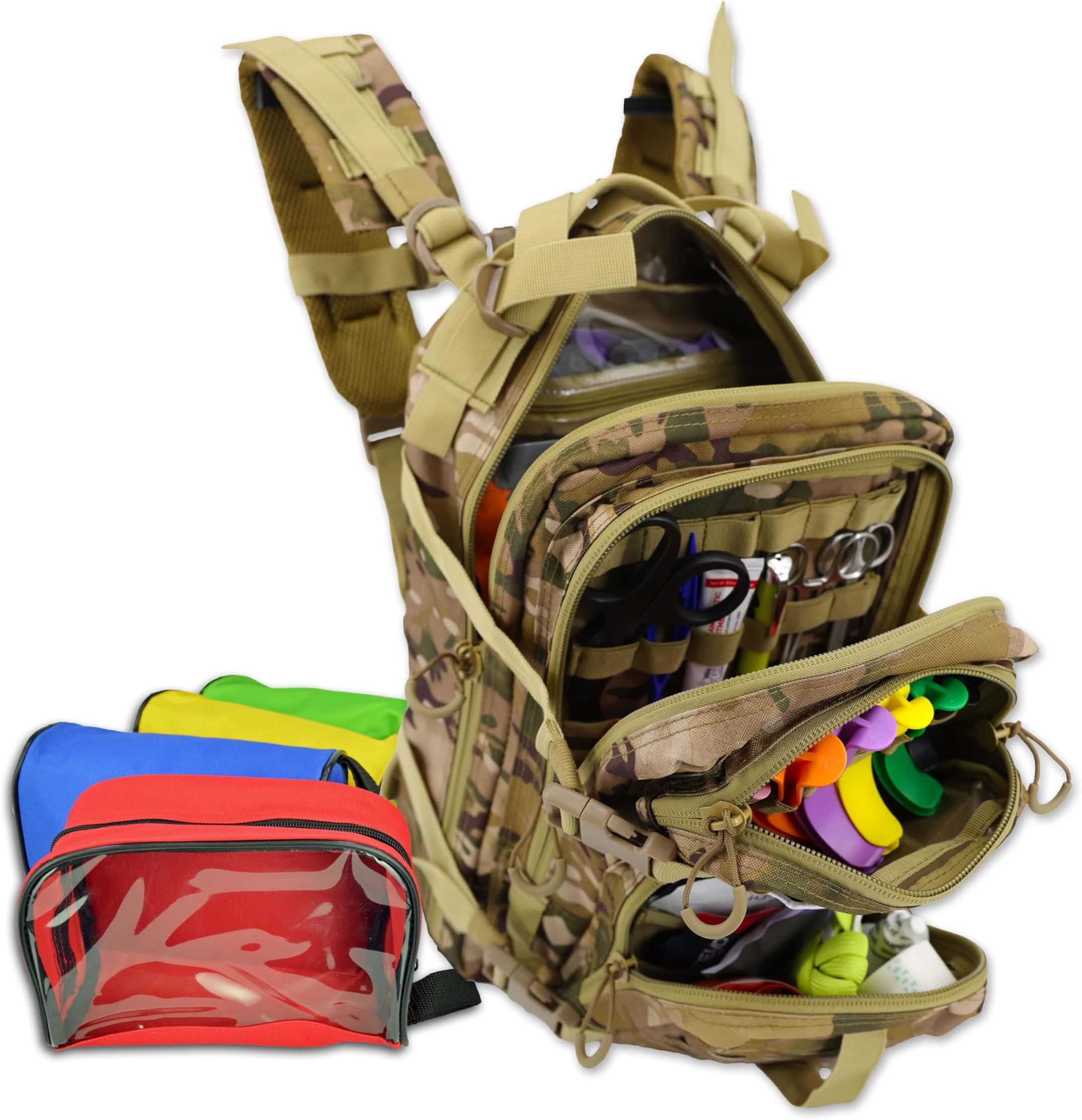 Amazon.com: Lightning X Stocked EMS/EMT Trauma & Bleeding First Aid ...