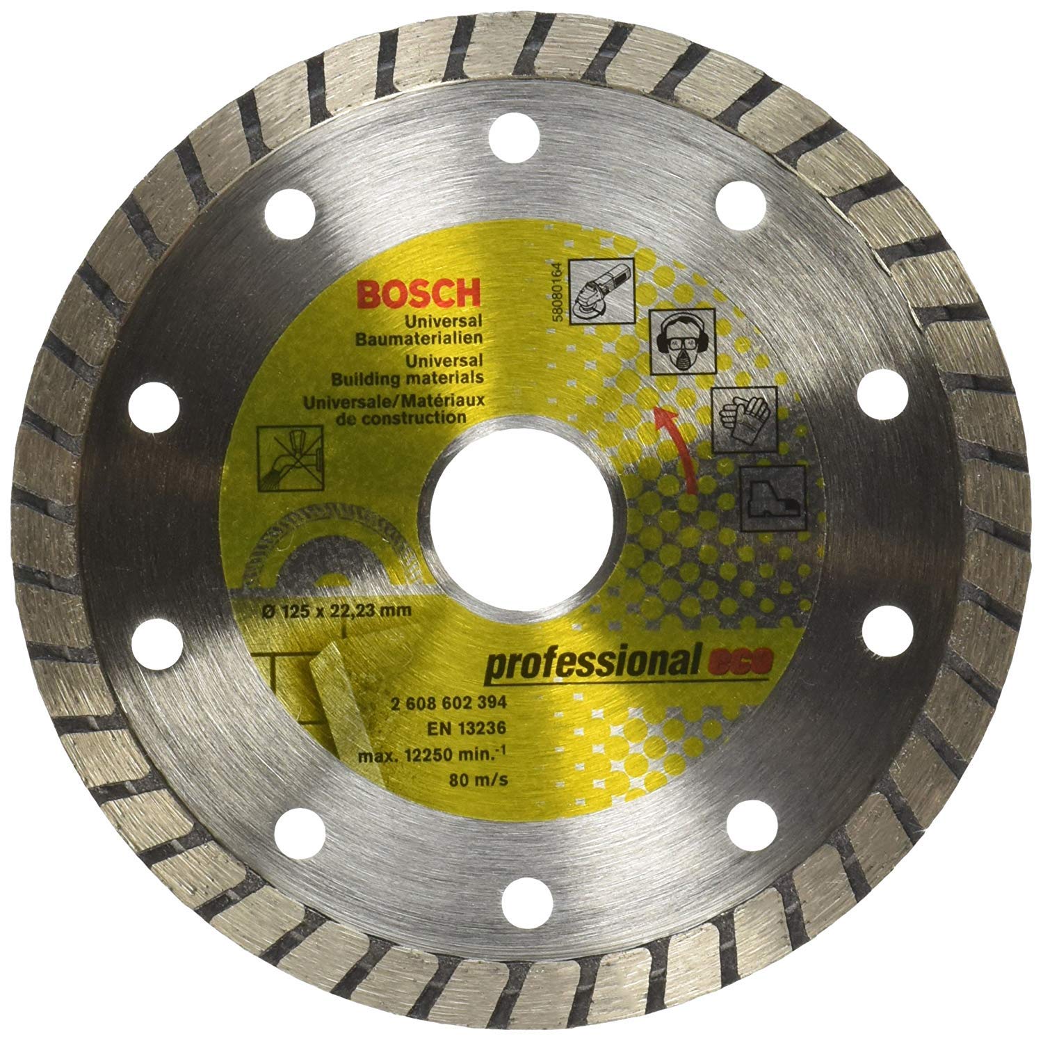 Bosch 2608602394 Diamond Cutting Disc Standard for Universal Turbo ...