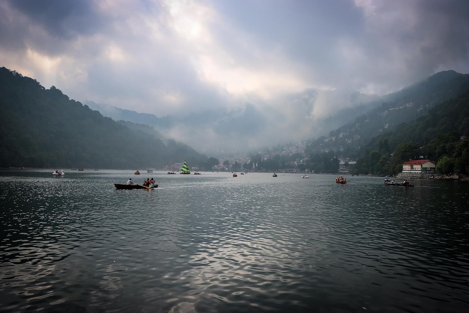 Nainital into clouds - My Own Captured Travel Photography Print ...