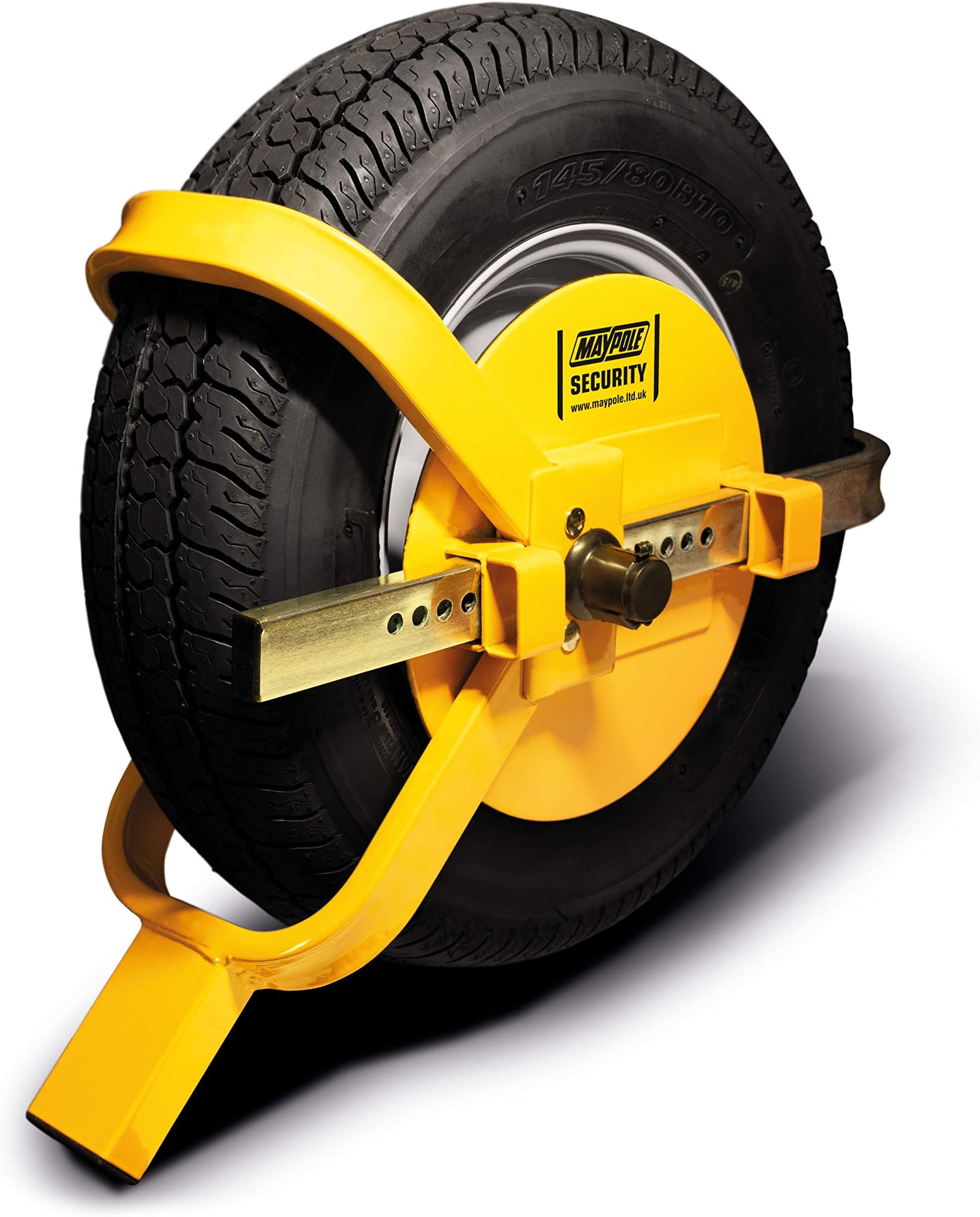 Maypole 8 - 10 Inch Universal Wheel Clamp Suitable for Small Trailers ...