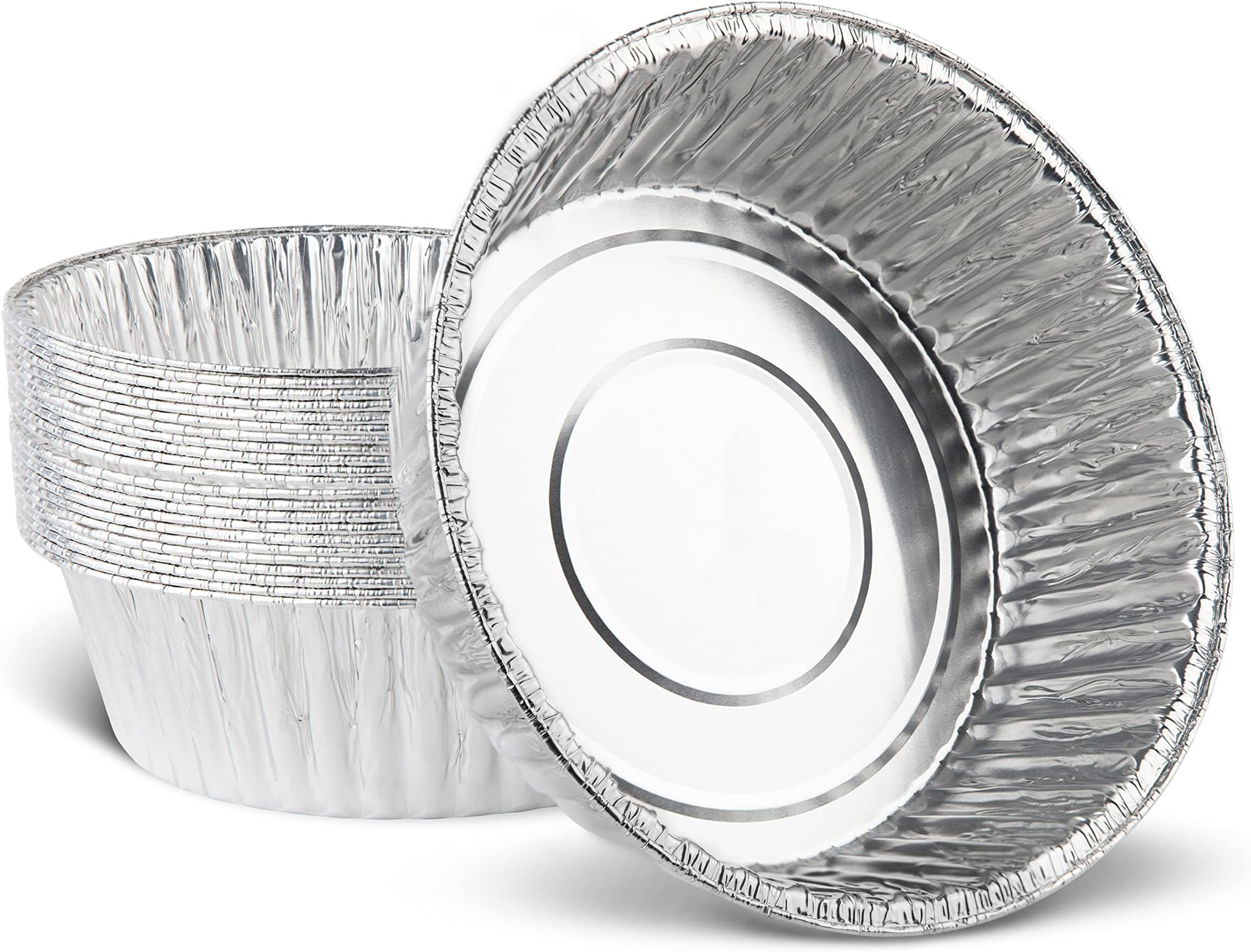 Amazon.com: Zhehao 20 Pcs Aluminum Foil Pans with Lids Gold 2X Thicker ...
