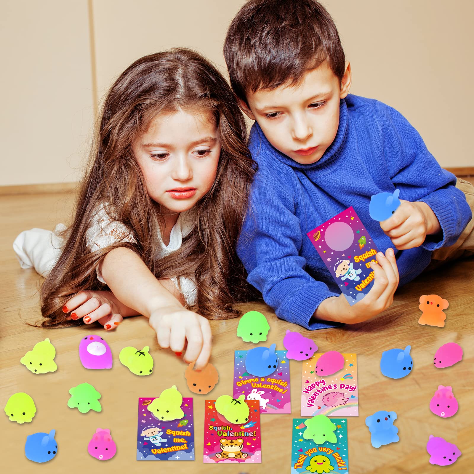 Snapklik.com : 36 Pack Valentines Day Party Favors For Kids Animal ...