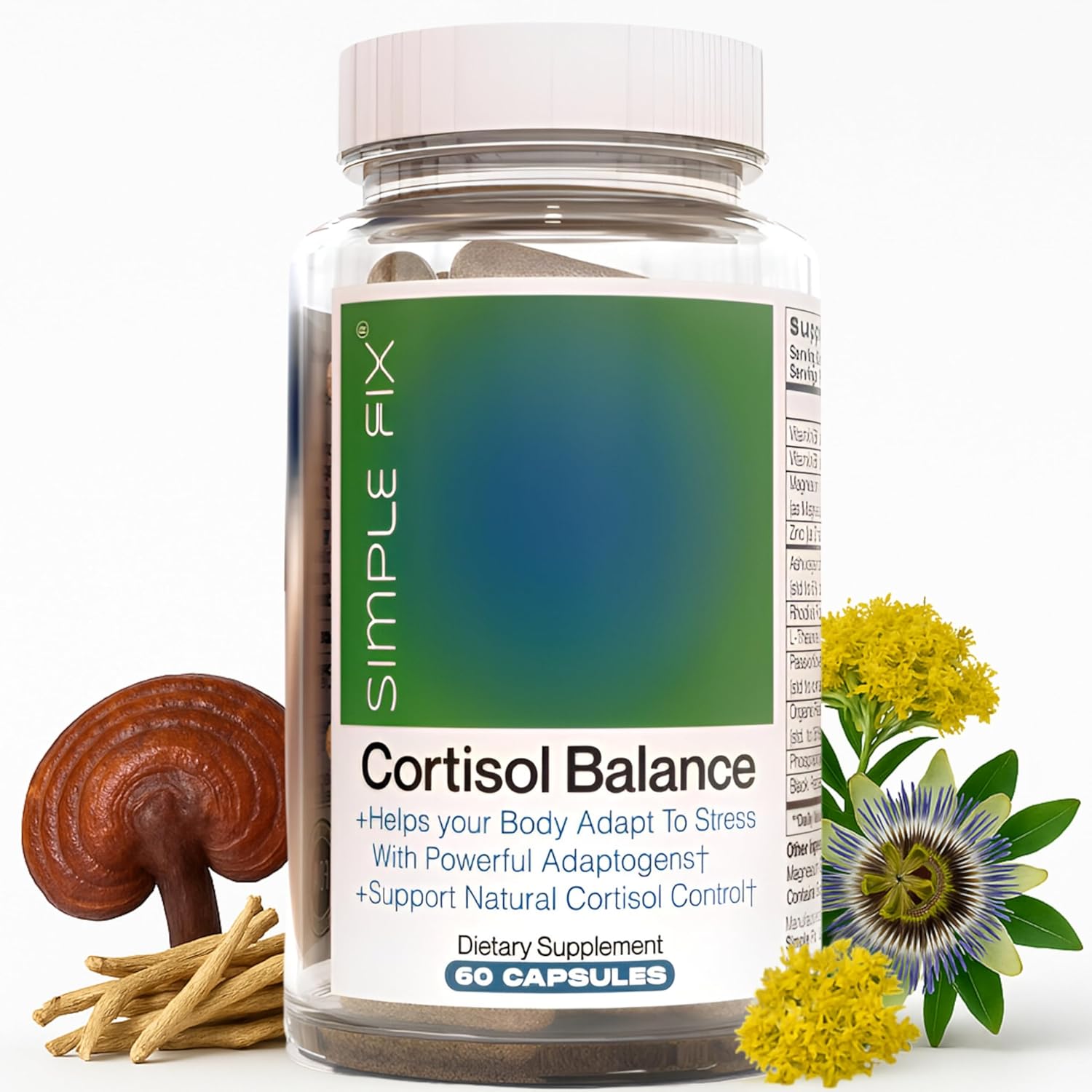 Amazon.com: Cortisol Balance Supplement – Supports Stress Relief, Focus ...