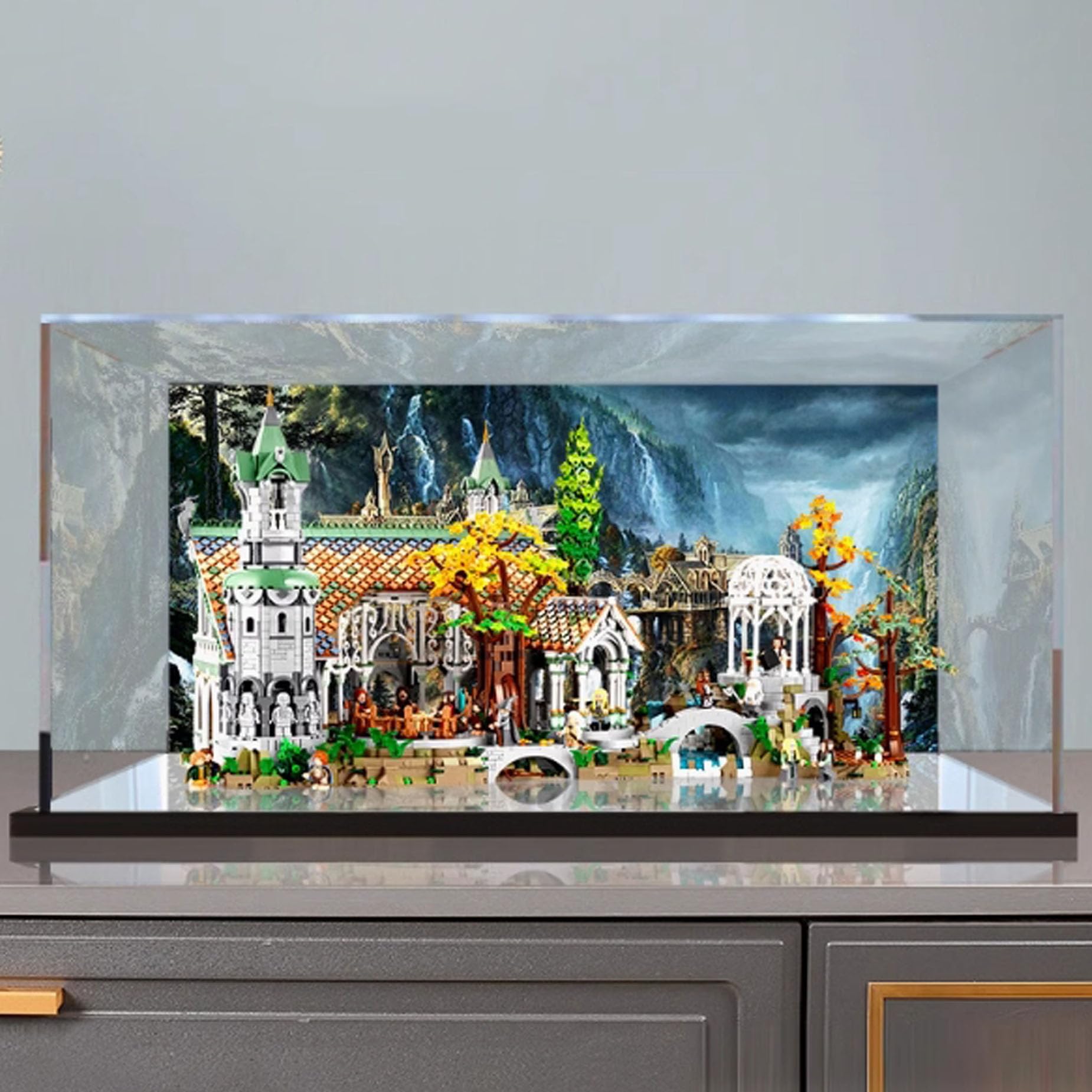 Amazon.com: Acrylic Transparent Collectible Display Case for Lego 10316 ...