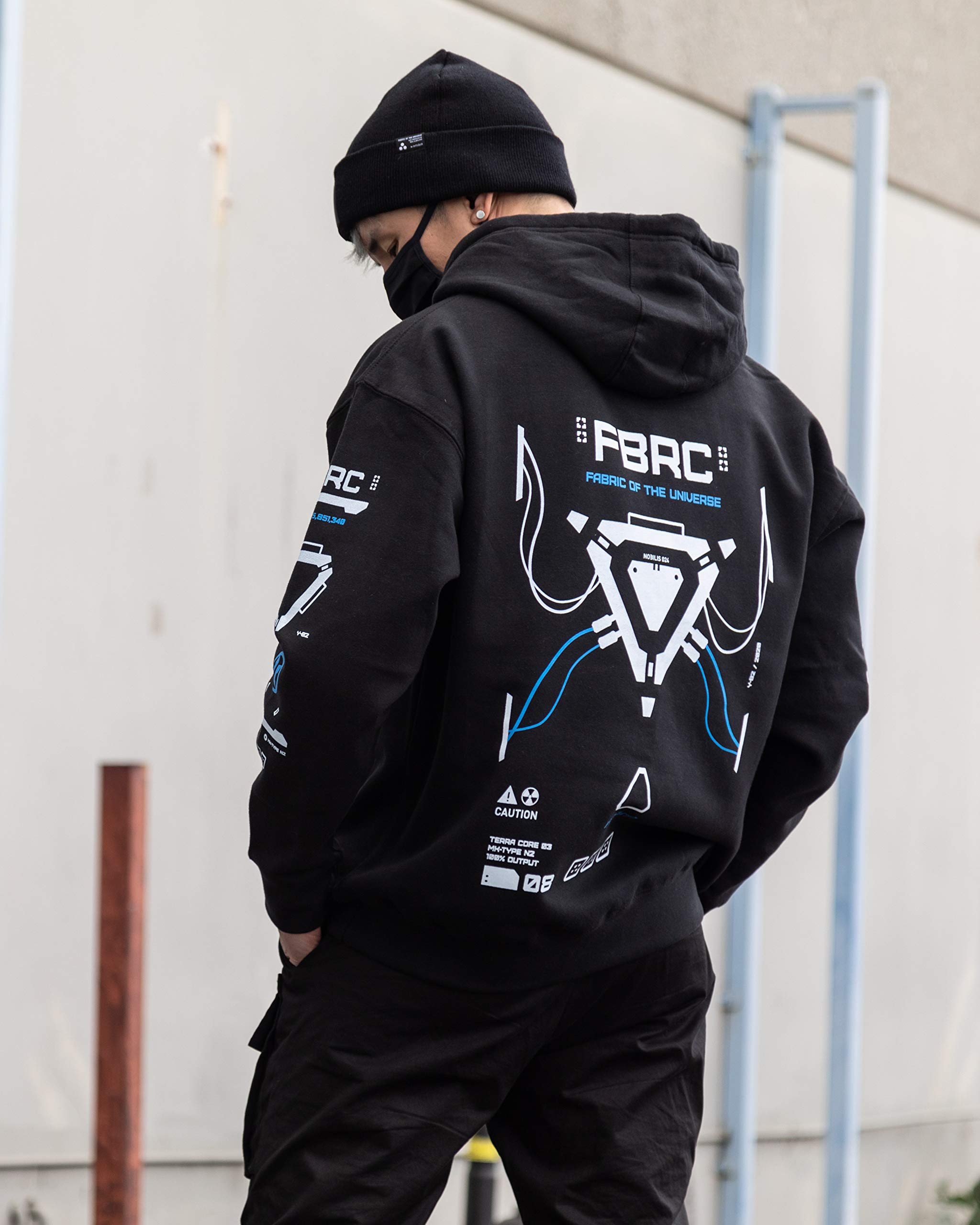 Buy Fabric of the Universe Techwear Graphic Cyberpunk Streetwear ...