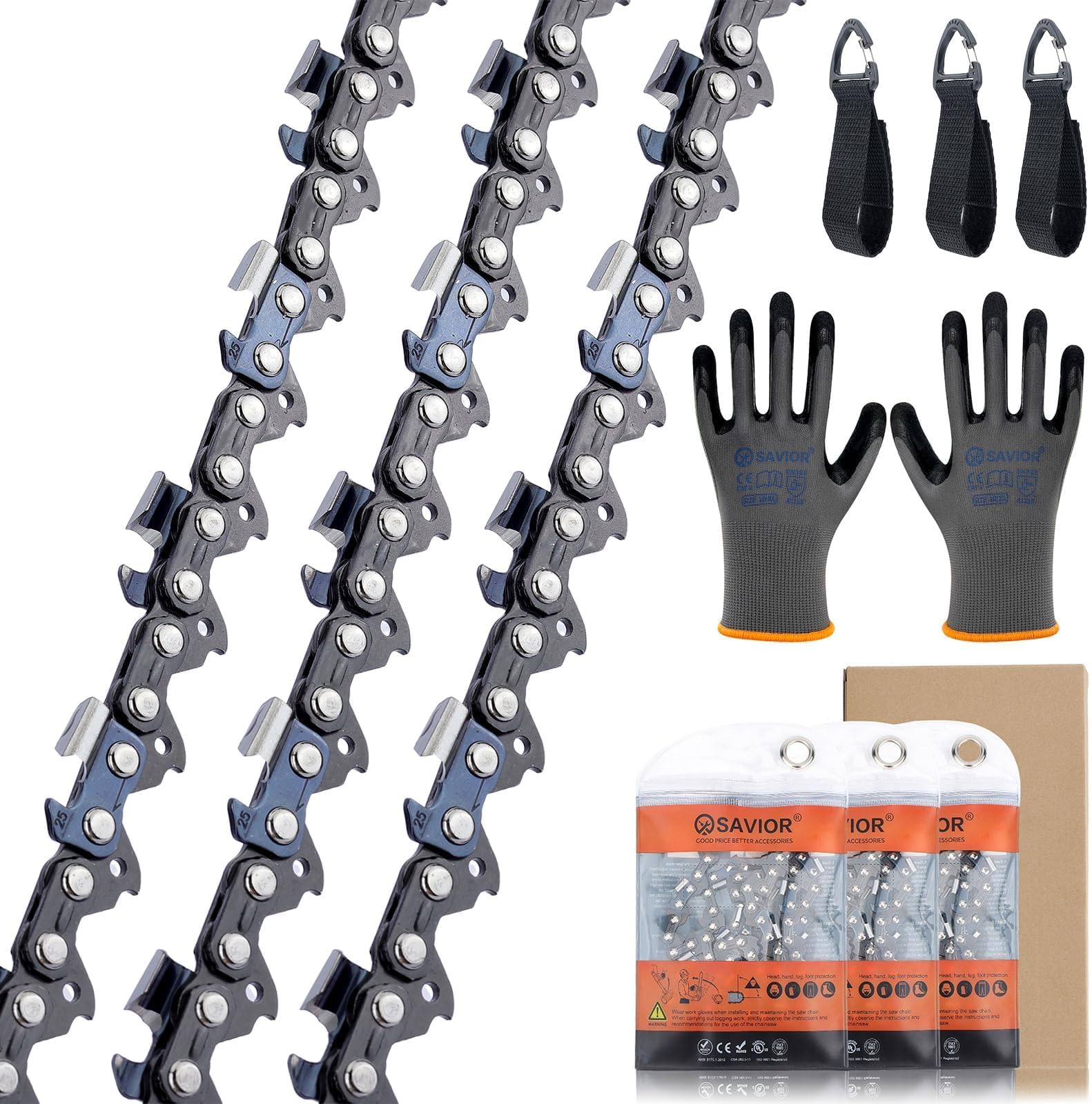 Amazon.com: 16" Archer Chainsaw Saw Chain Blade Greenworks PRO 60V and ...