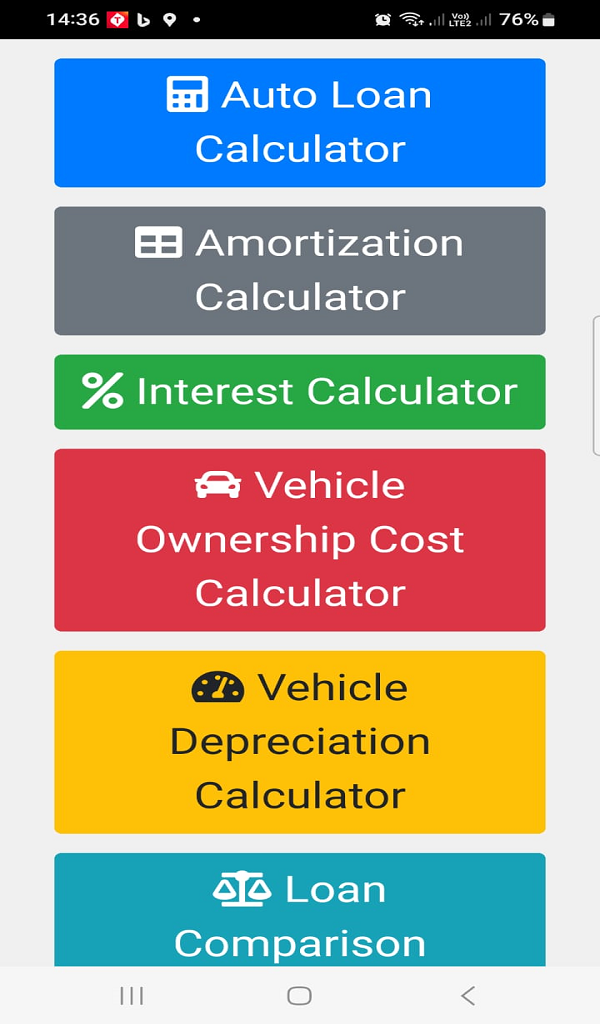 Vehicle Finance Calculator Pro: Loans, Amortization & Cost Analysis ...
