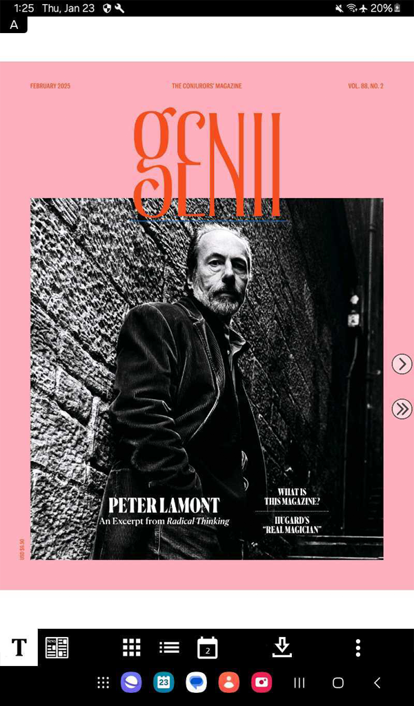 Genii, The Conjurors’ Magazine - App on Amazon Appstore