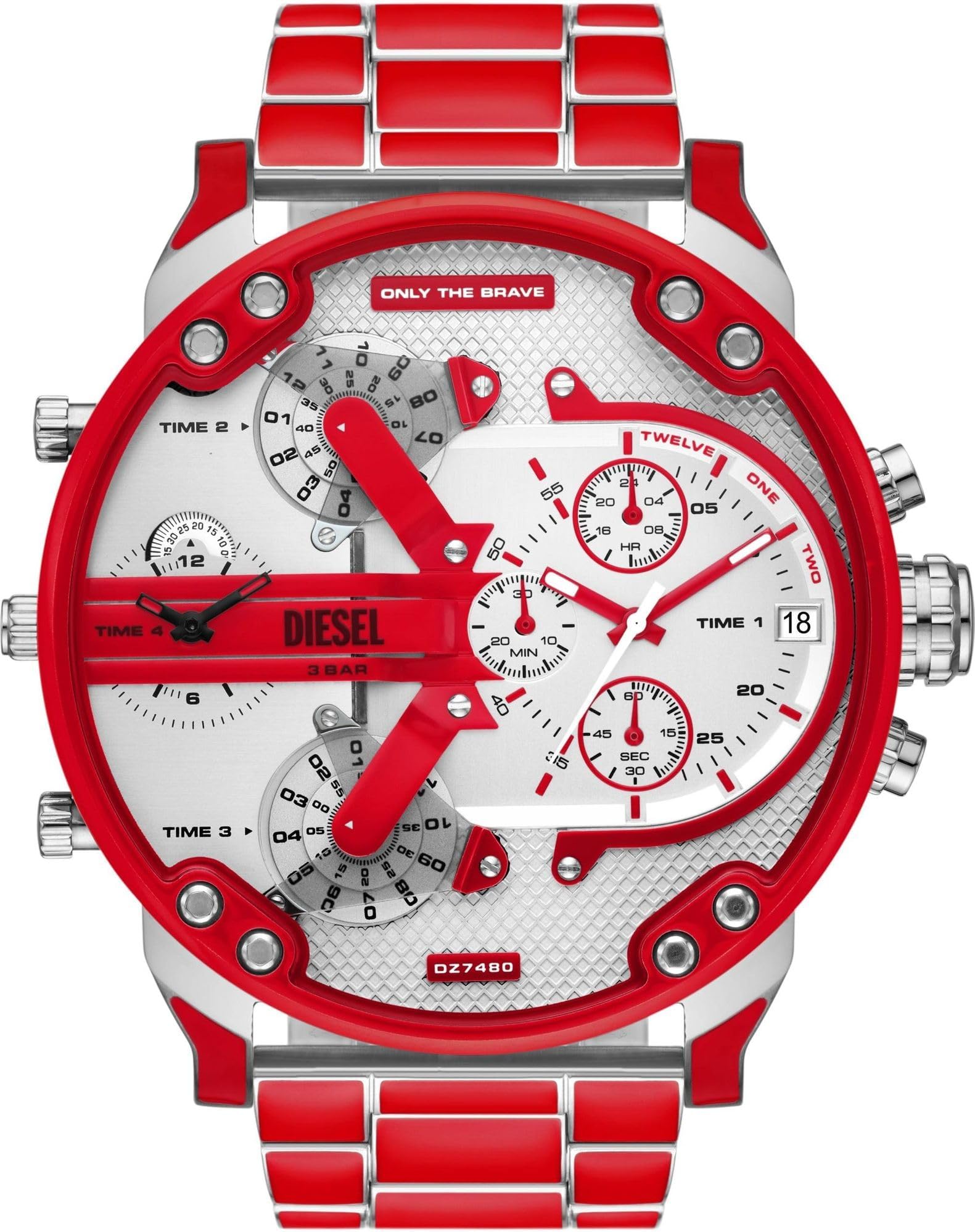 Diesel Watch for Men Mr. Daddy 2.0, Chronograph Movement, 57 mm ...