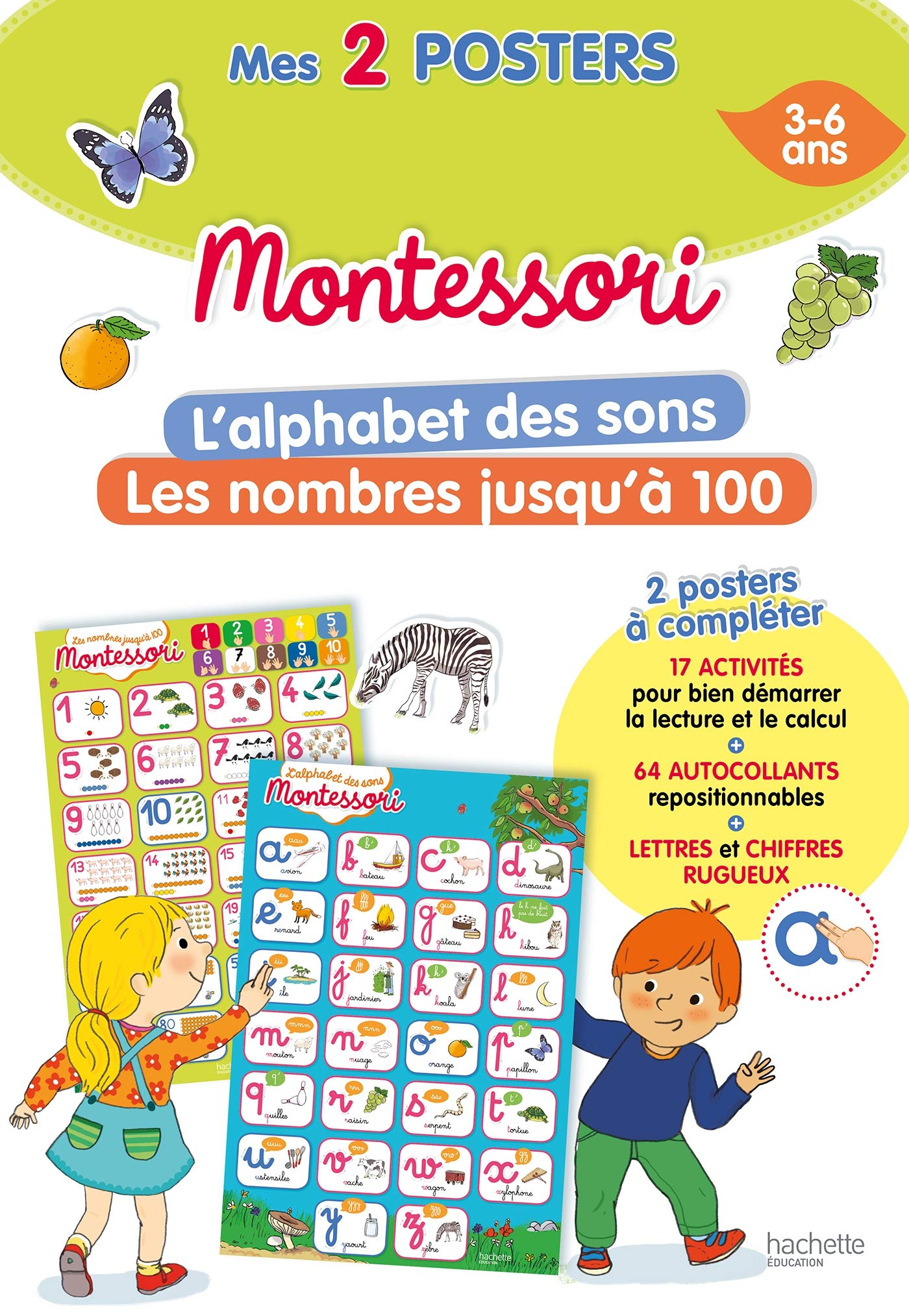 Buy Mes 2 Montessori : L'alphabet des sons ; Les nombres jusqu'à 100 ...