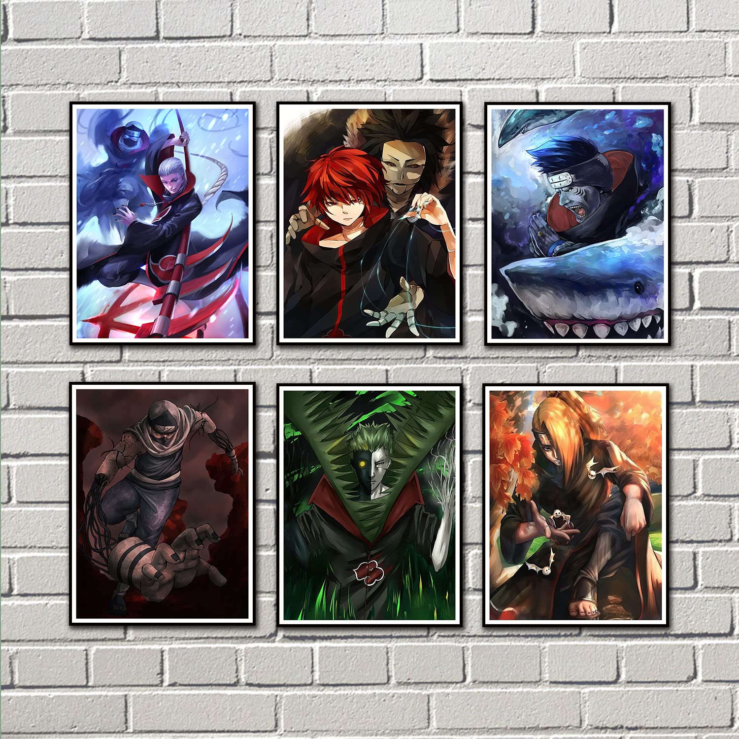 Snapklik.com : Akatsuki poster,Japan Anime Poster set,The Painting On ...