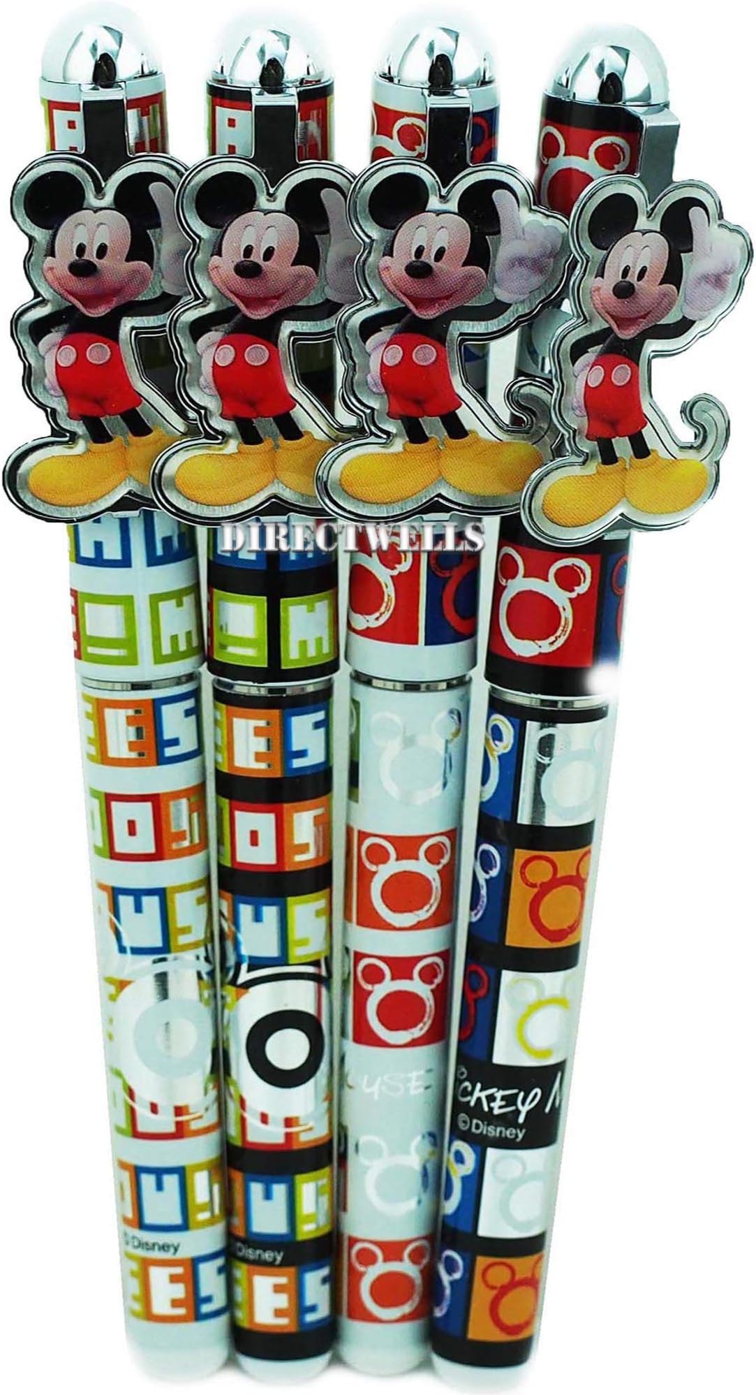 Amazon.com : Disney Mickey Mouse 6pk Pen in Clamshell : Office Products