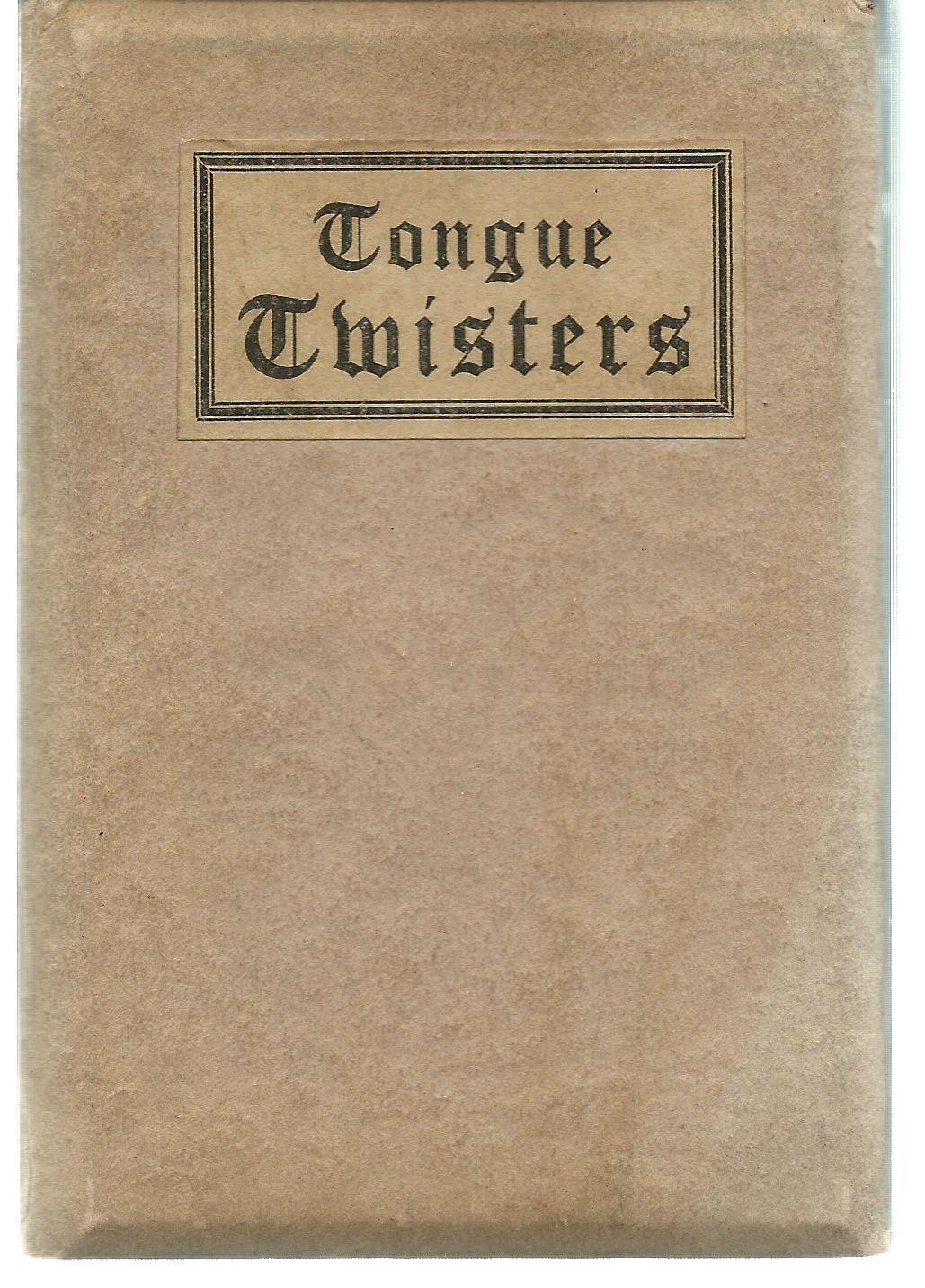 Tongue Twisters: Carol Press: Amazon.com: Books