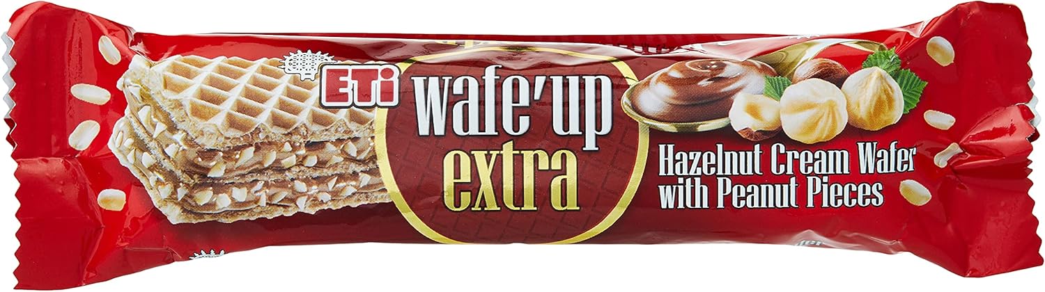 Eti Wafe'up Hazelnut Cream Wafer with Peanut, 29 g - Pack of 1 : Buy ...