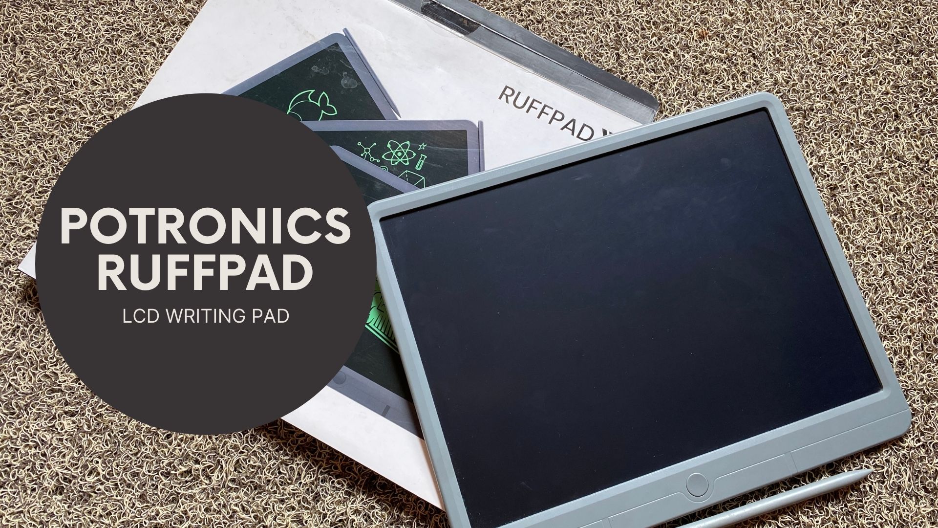 Watch Portronics Ruffpad 15 Re-Writable LCD Screen on Amazon Live