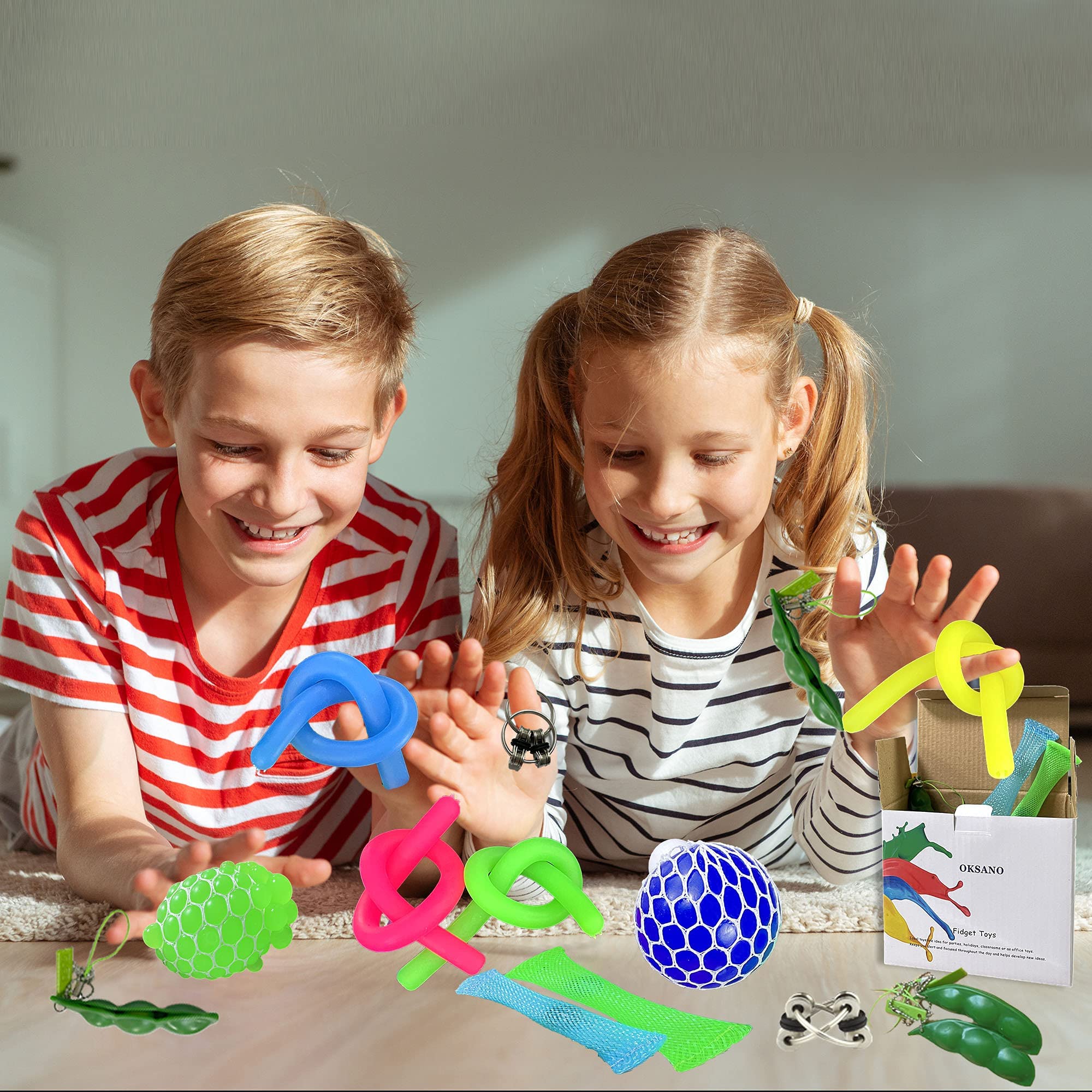 Sensory Toys Fun Fiddle Fidget Stress Sensory Autism Scrunchems Micro