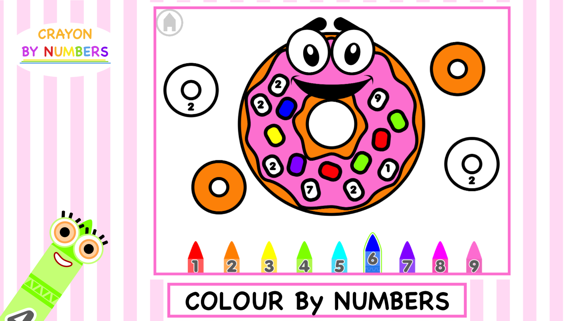 Crayon By Numbers - color pictures and have fun - Kids educational game ...