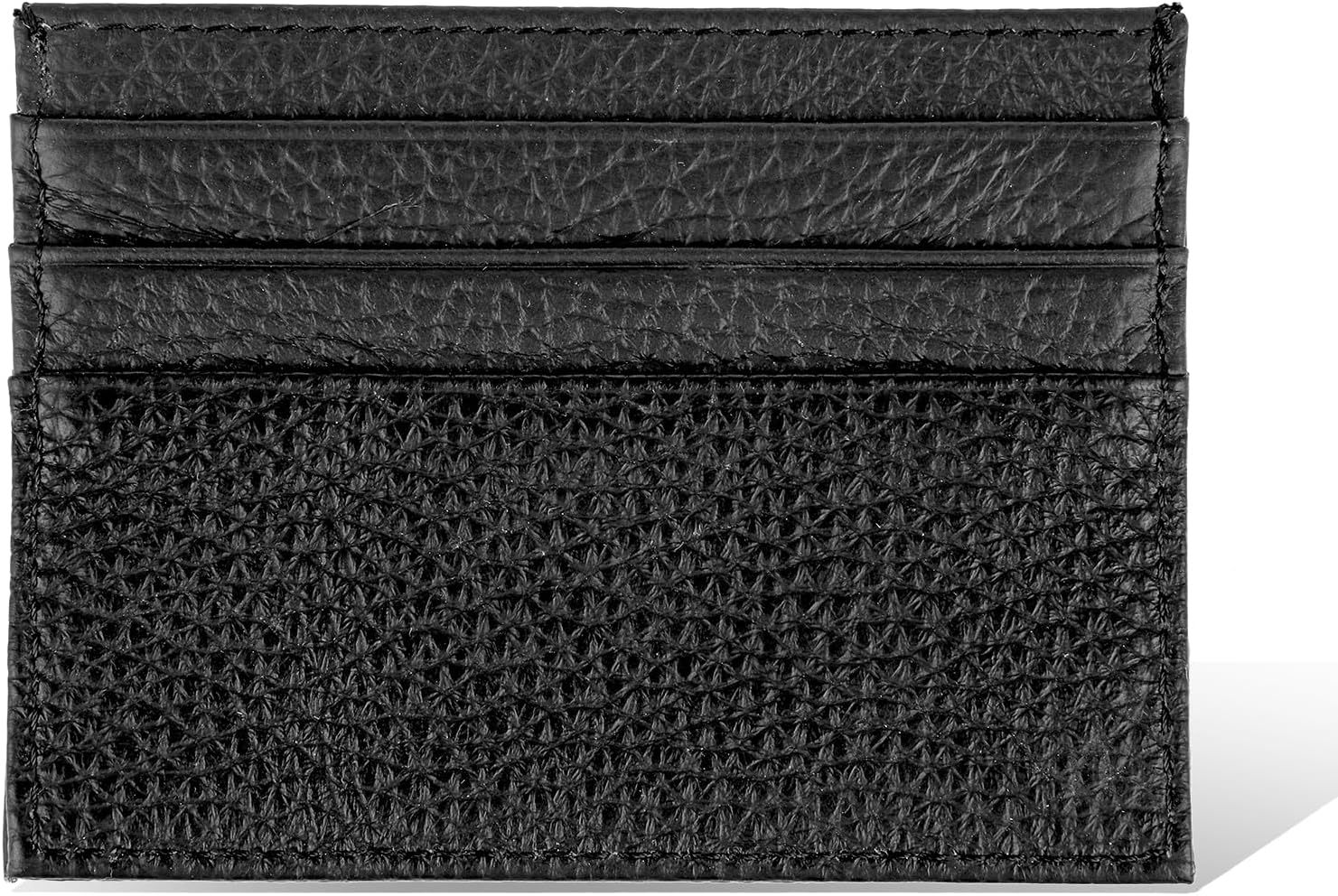 Amazon.com: WLLHYF Slim Minimalist Leather Credit Debit Card Wallet ...