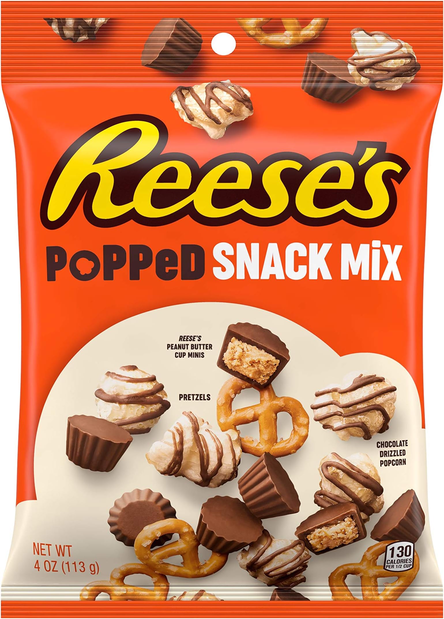 Amazon.com: REESE'S Popped Snack Mix (Pack of 2)2