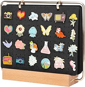 Amazon.com: PACMAXI Pin Display Organizers, Brooch Pin Holder, Enamel ...