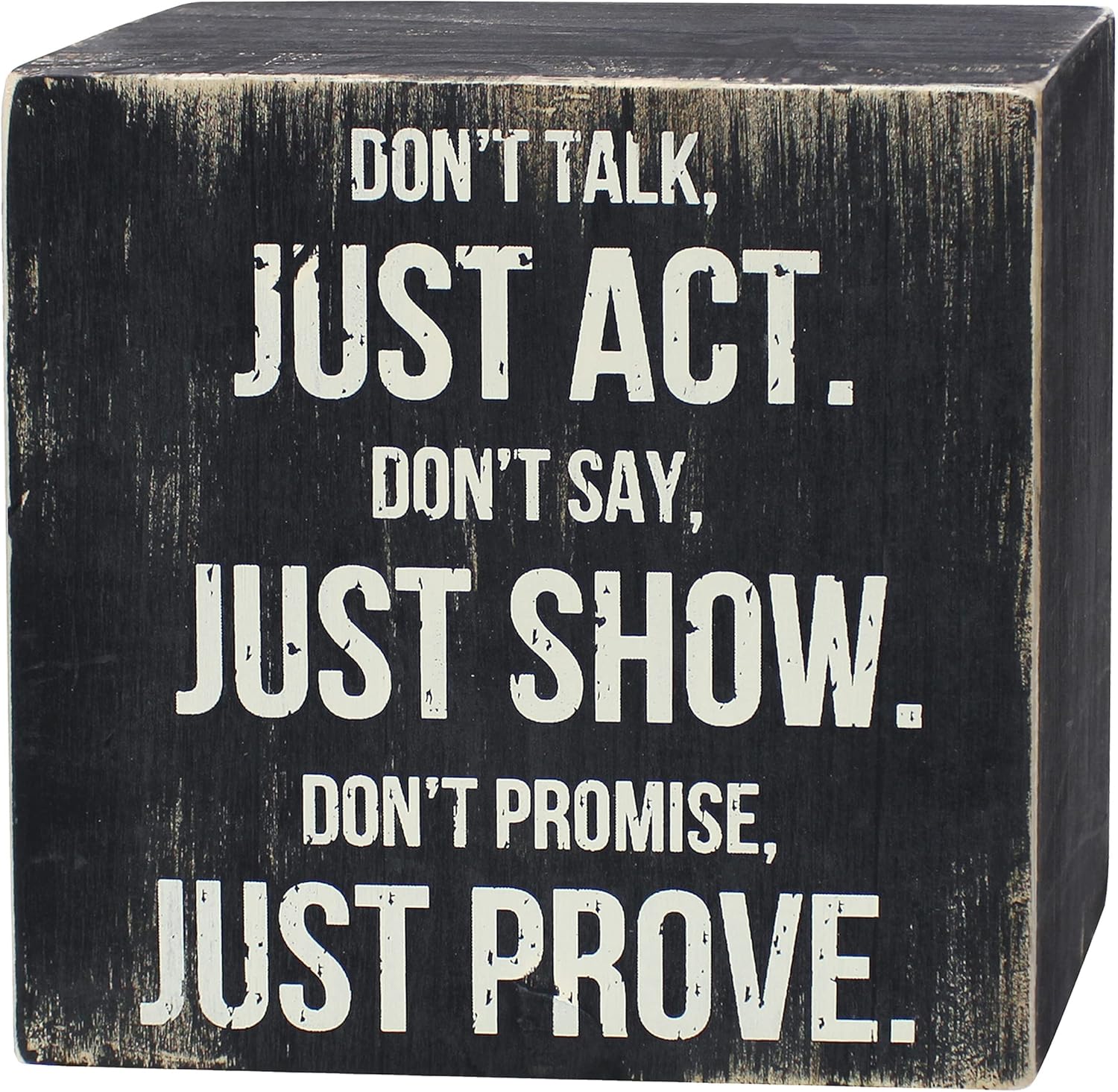 Amazon.com: ARTGIFTHOU Farmhouse Distressed Wood Box Sign Vintage Signs ...