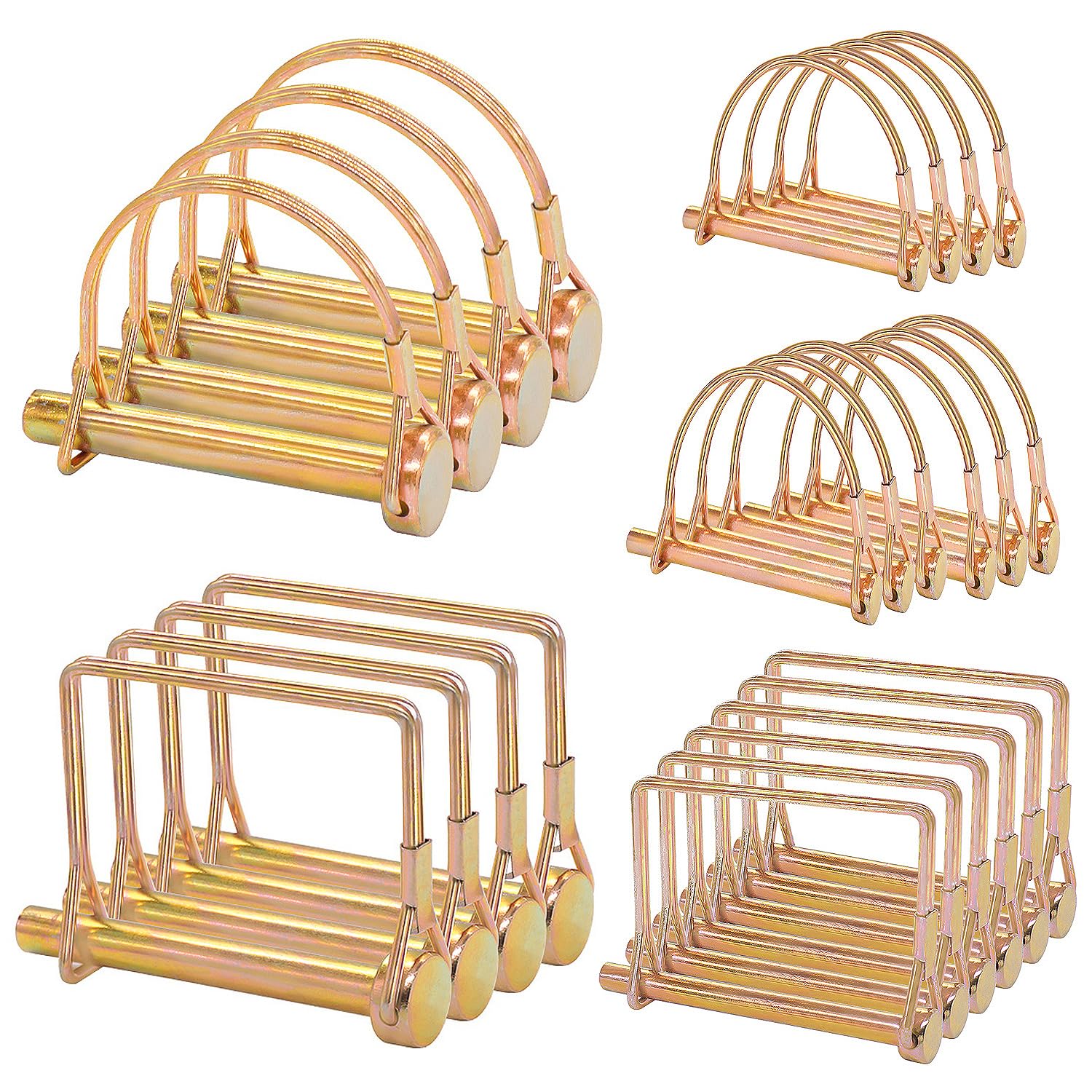 Amazon.com: Twidec/24Pcs Pto Pin Shaft Locking Pin 1/4" 5/16" 3/8 ...