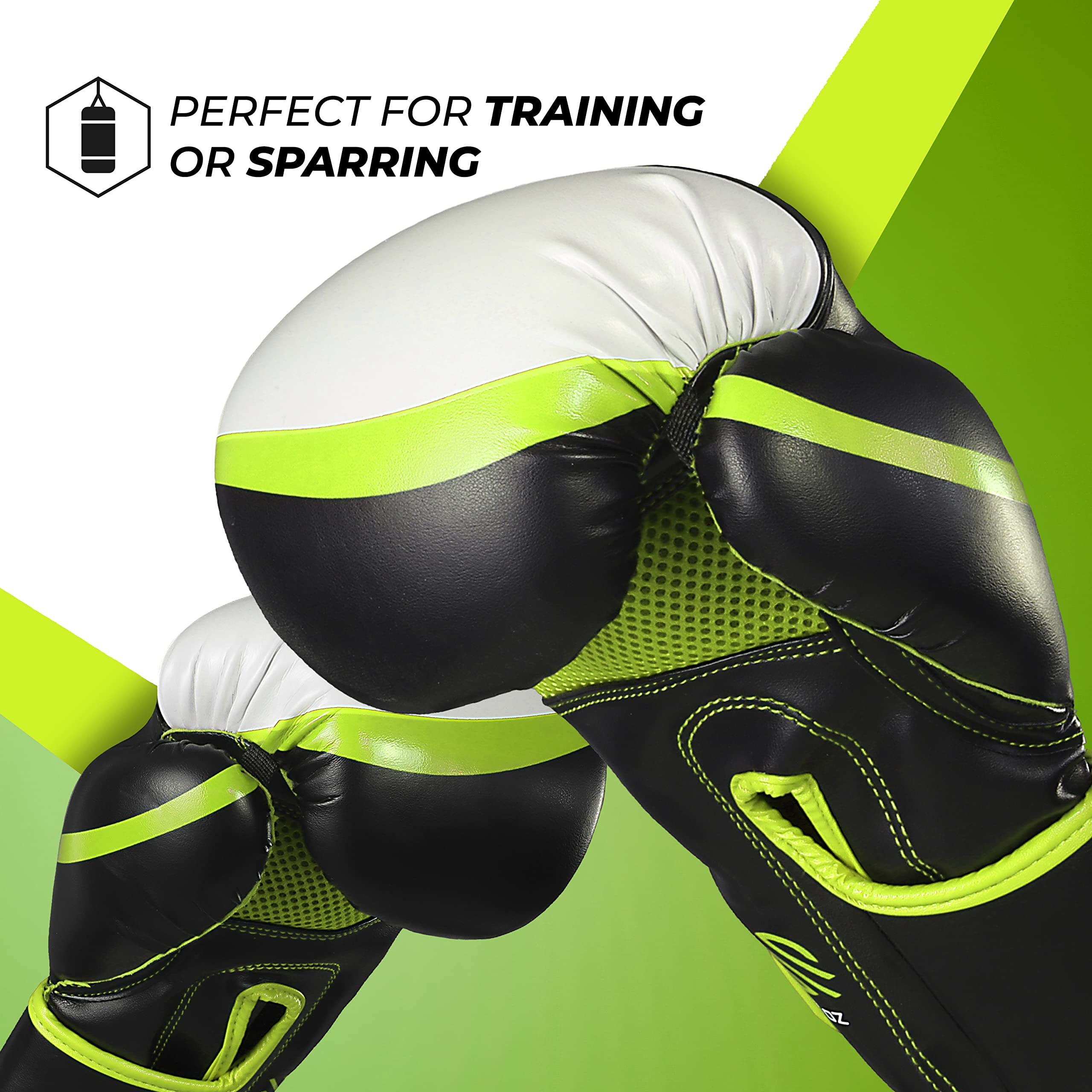 Snapklik.com : Essential Gel Boxing Gloves Kickboxing Gloves Punching ...
